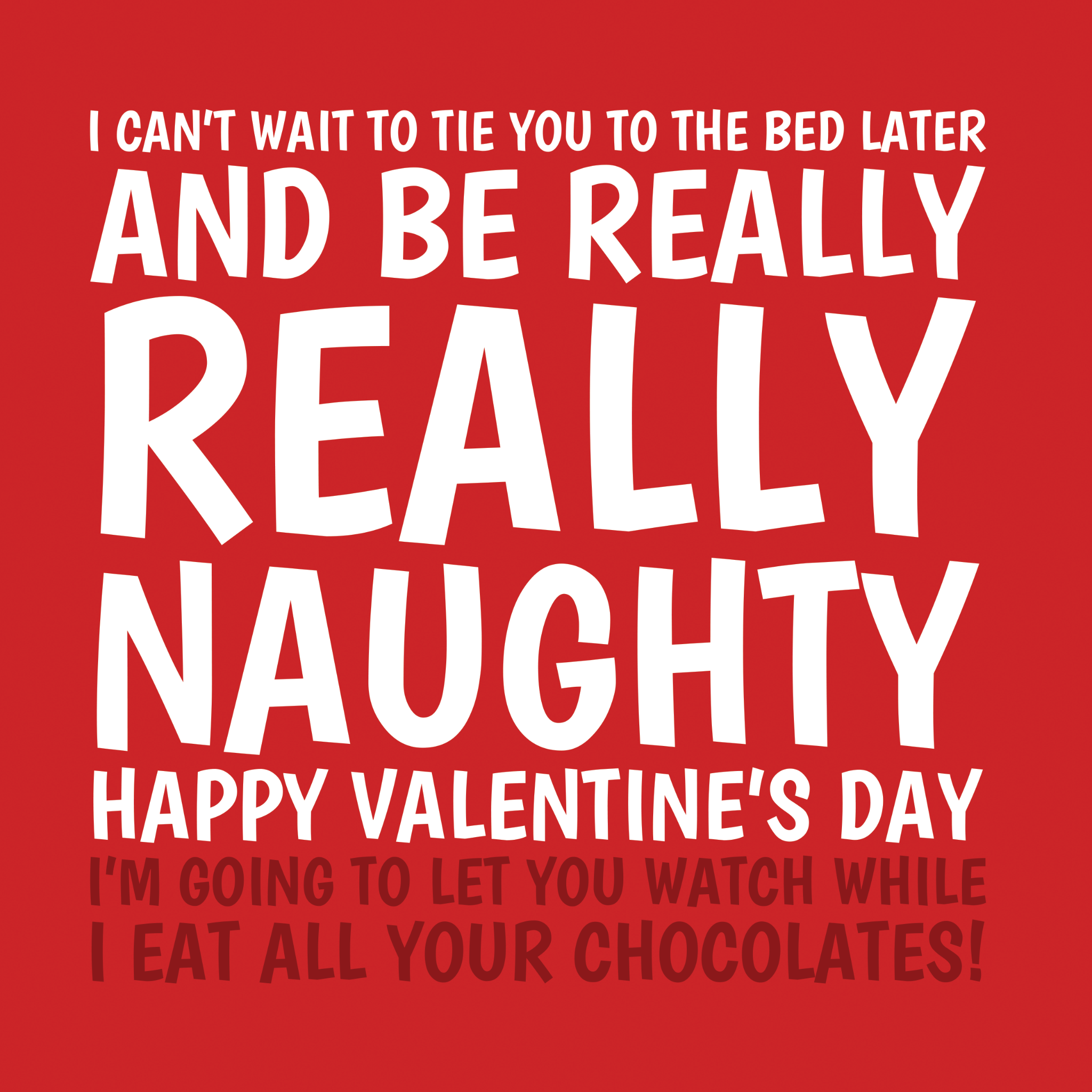 Really Naughty Funny Valentine's Day Card – Boomf