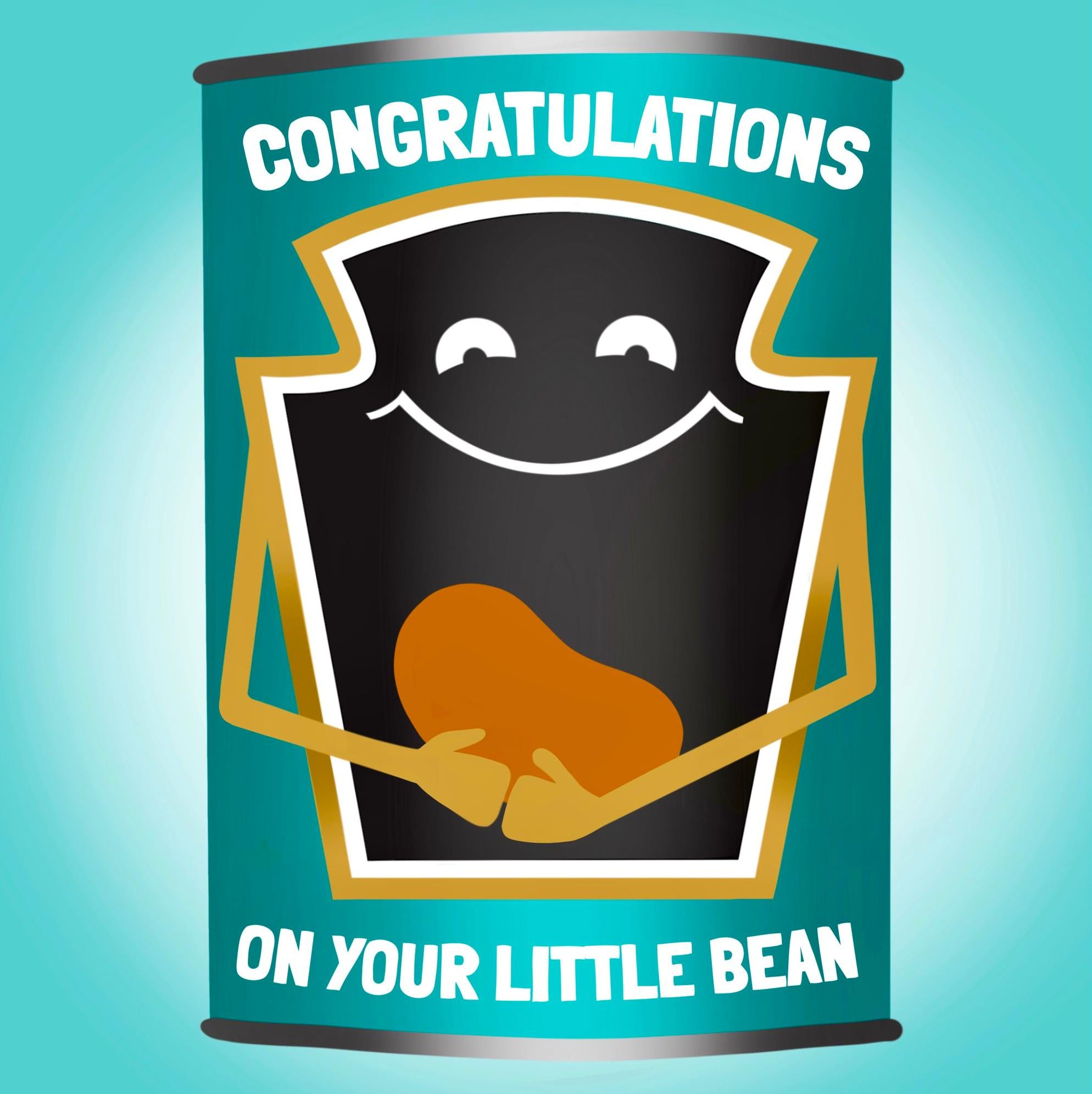Little Bean Confetti-exploding Greetings Card – Boomf