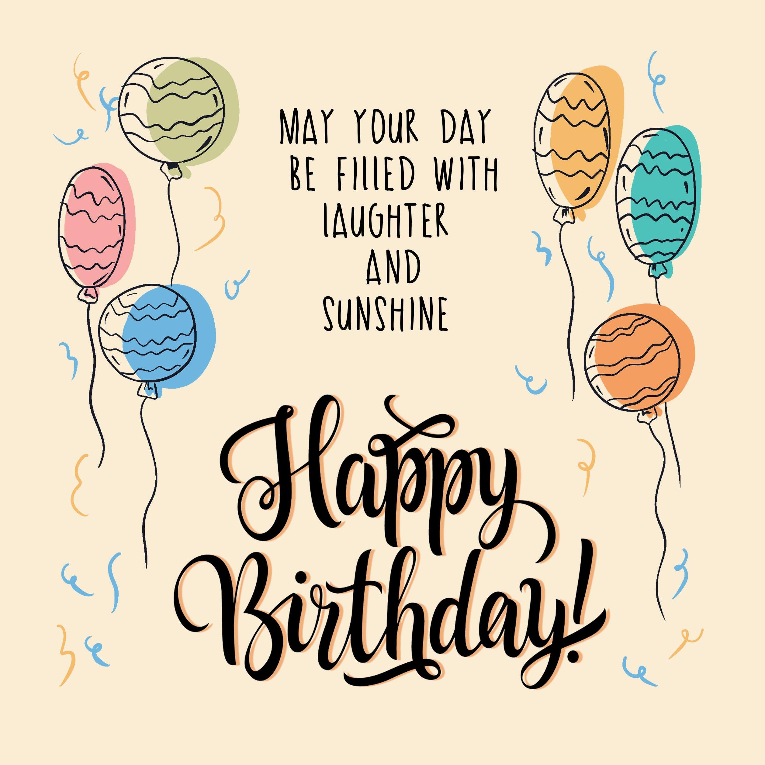 Sunshine Birthday Quotes A Happy Birthday And A Happy Year To Follow