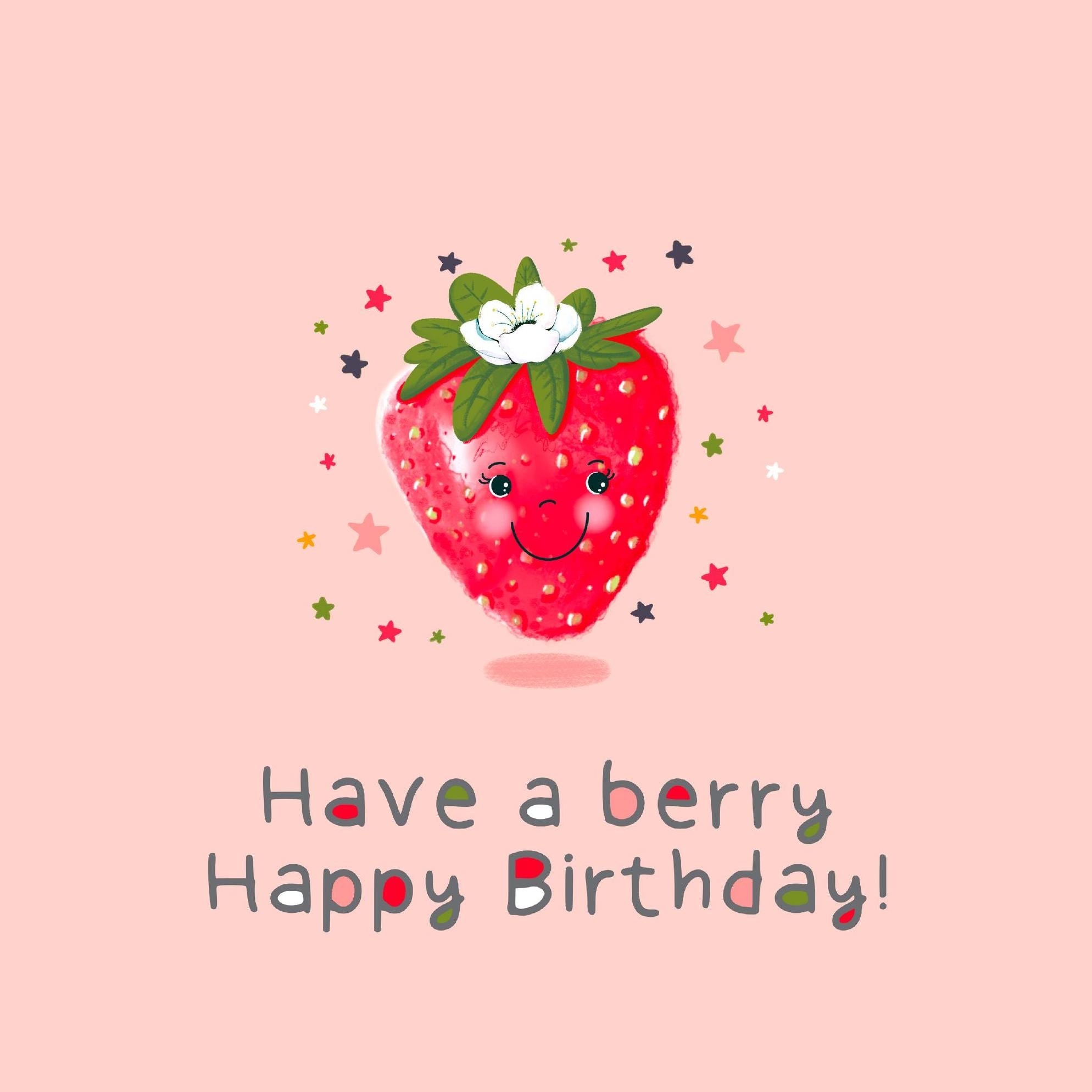 Have A Berry Happy Birthday! Confetti-exploding Greetings Card – Boomf
