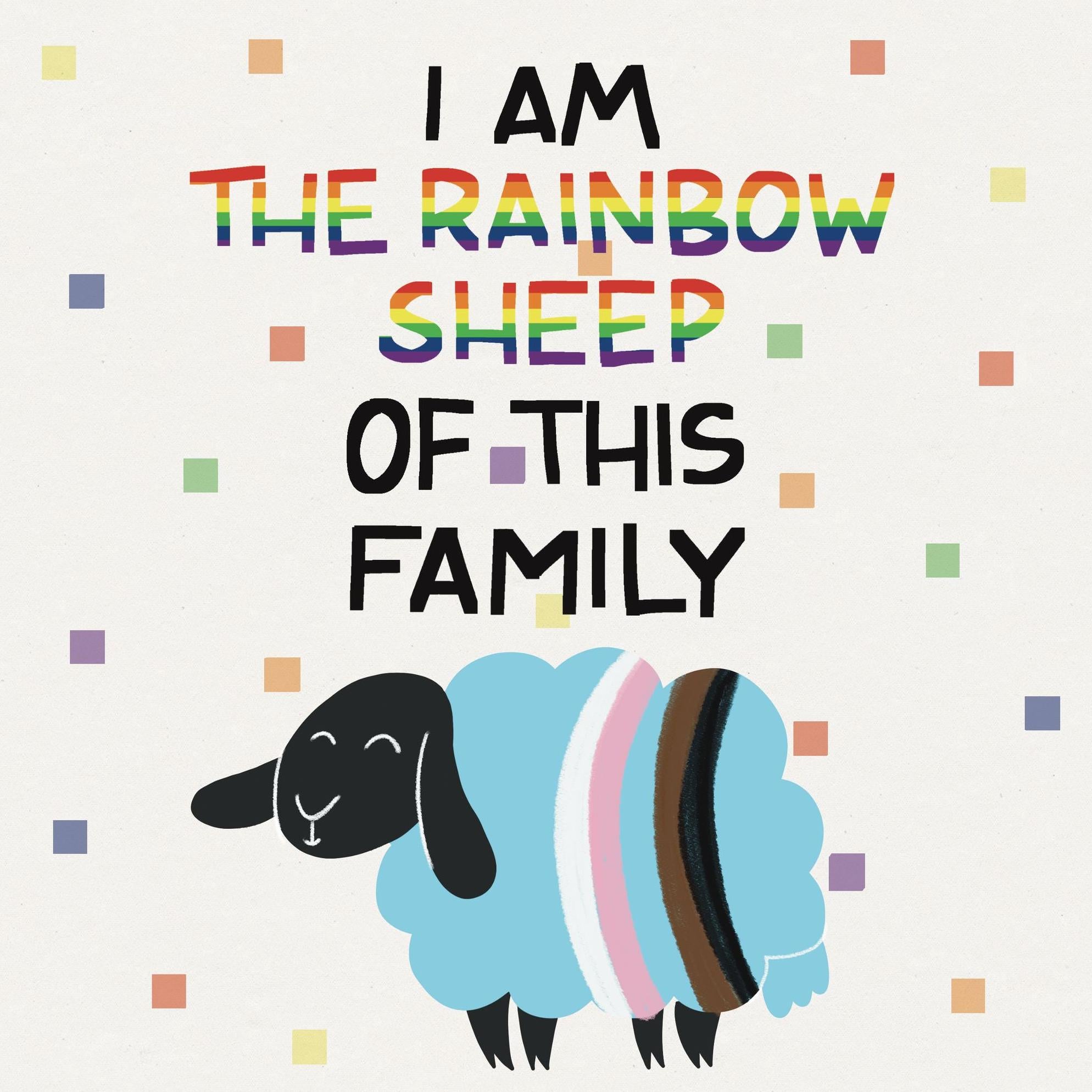 The Rainbow Sheep Confetti-exploding Greetings Card – Boomf
