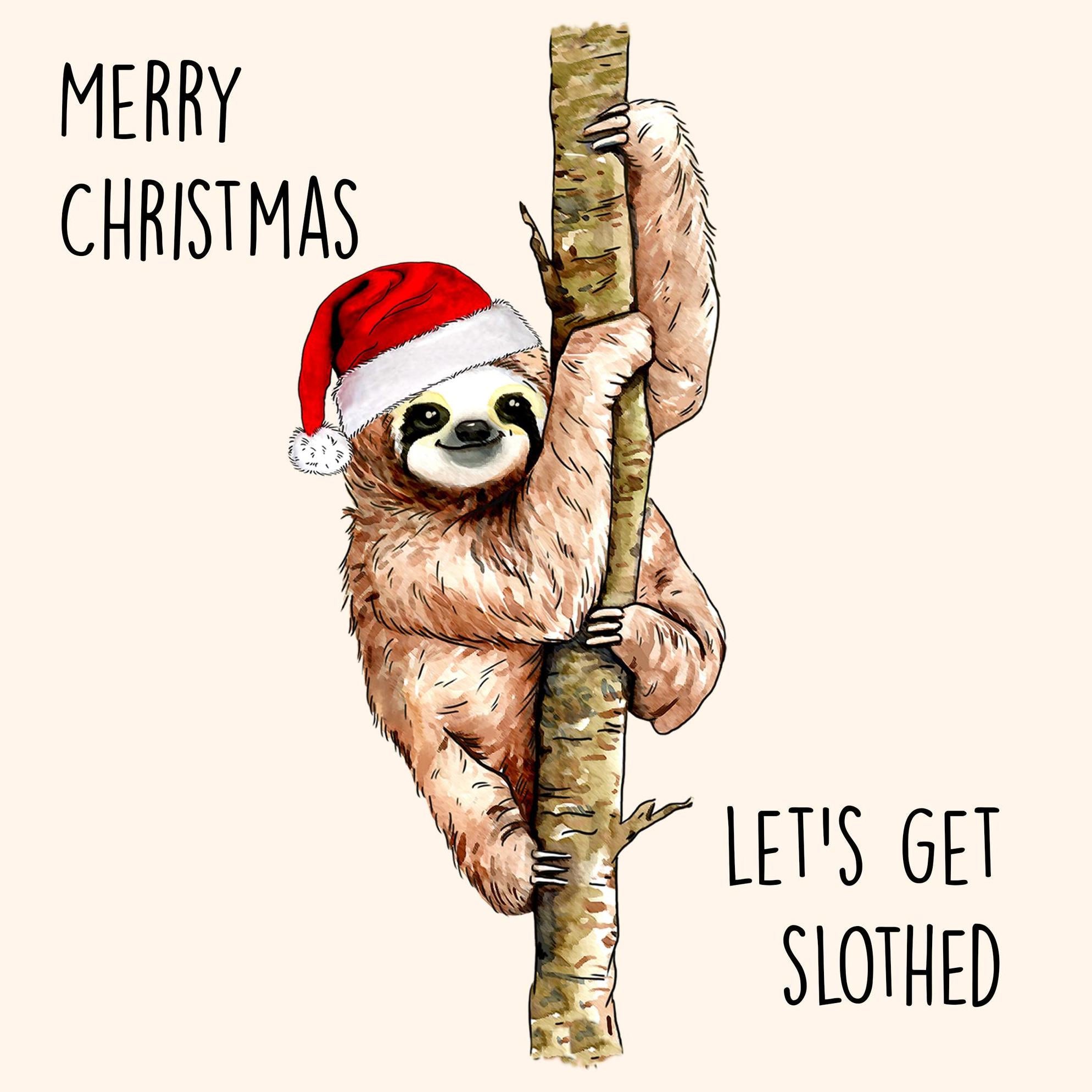 Let's Get Slothed Confetti-exploding Greetings Card – Boomf