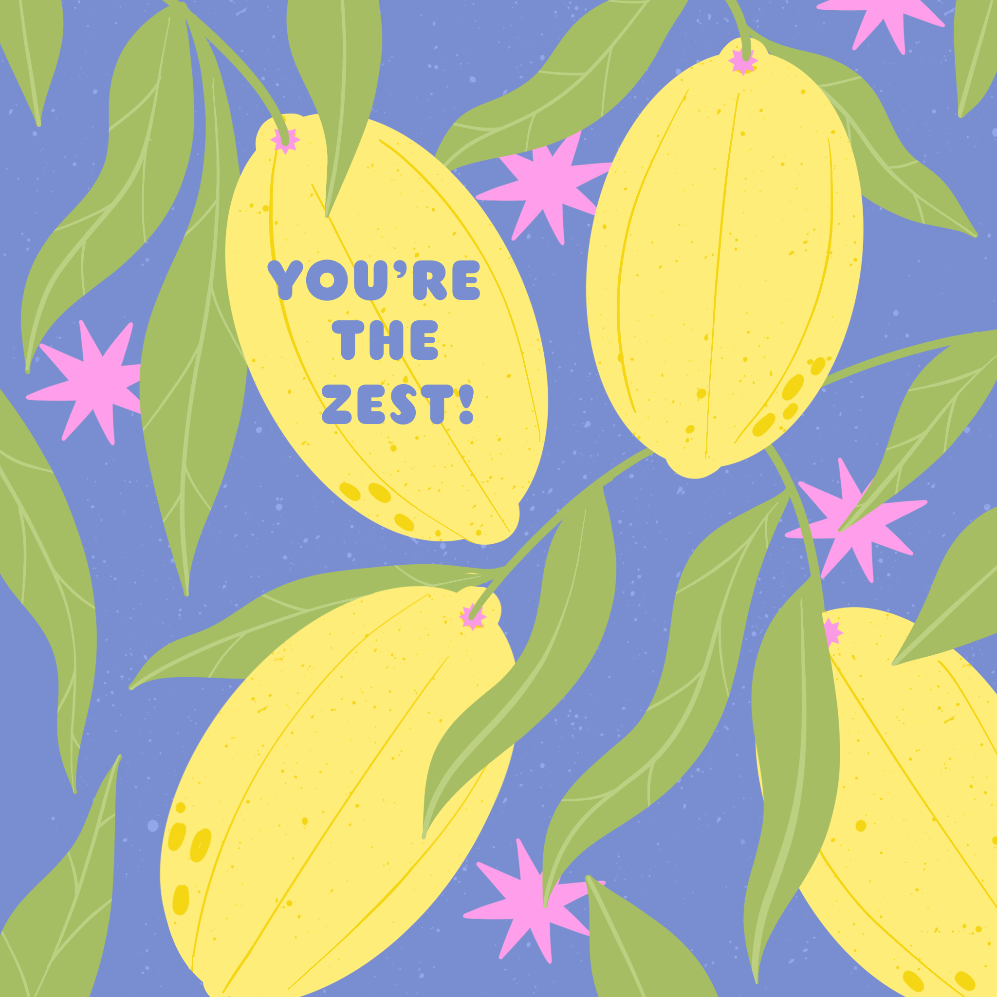 You're The Zest Lemon Card – Boomf