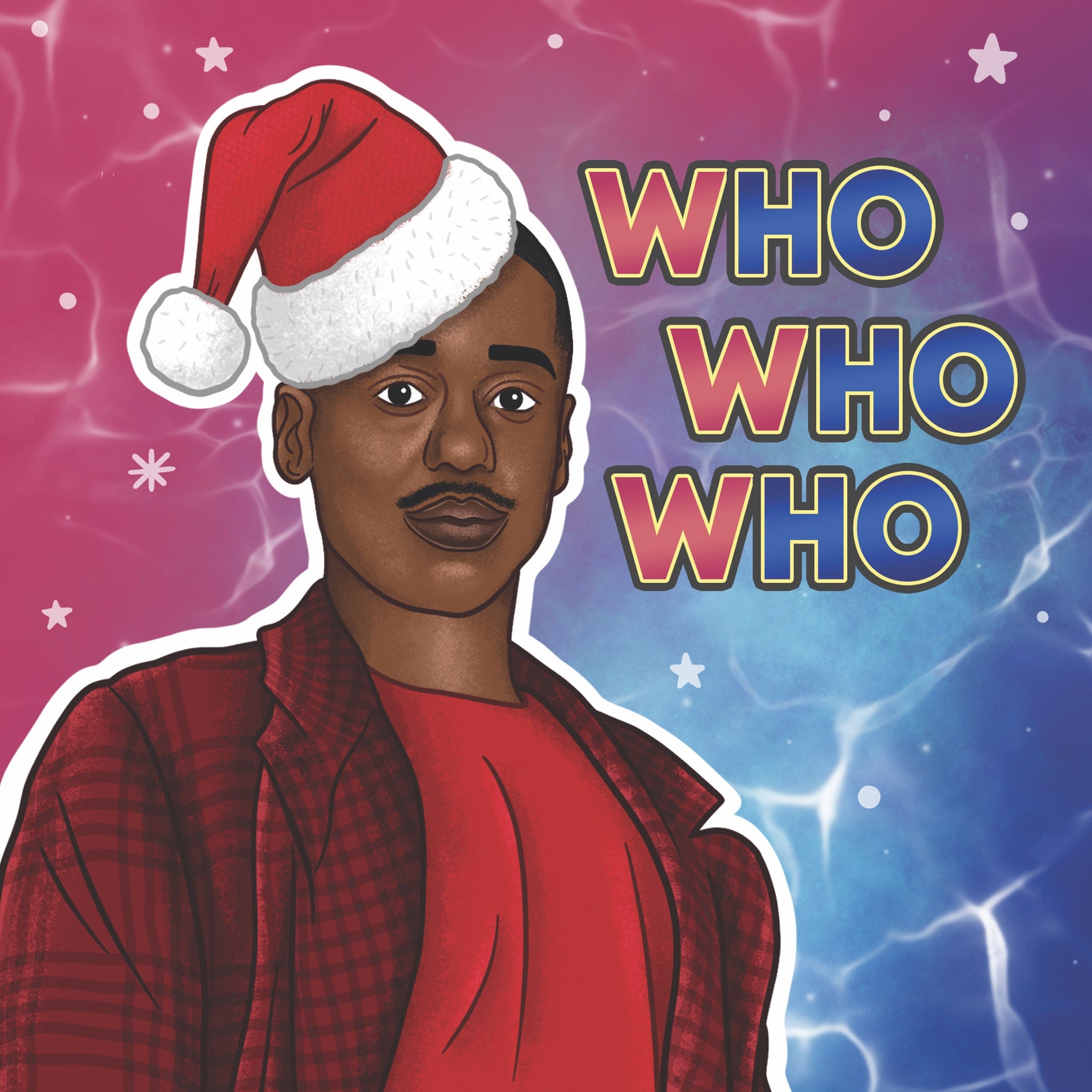 Doctor Who Who Who Christmas Card – Boomf