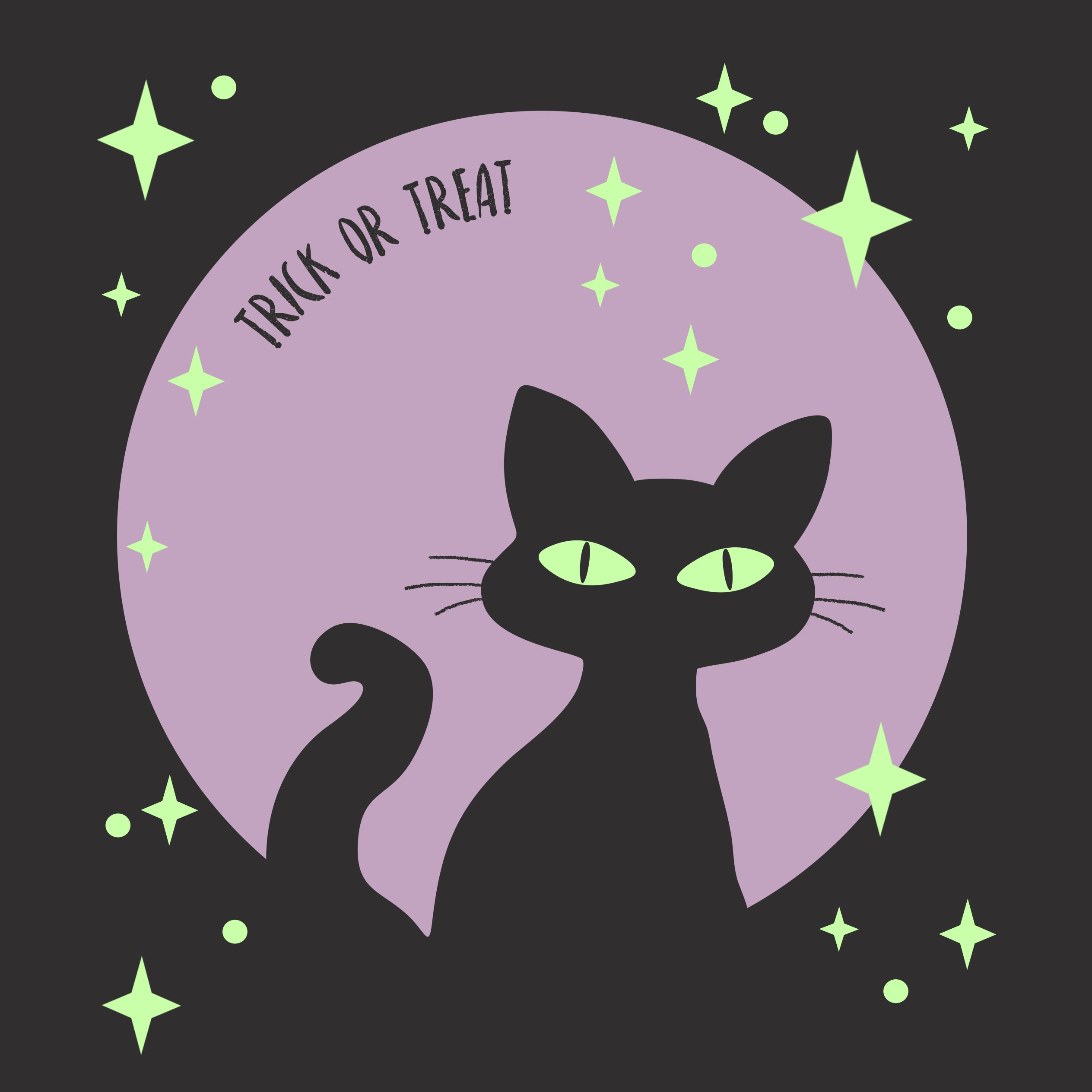 Halloween Cat Trick Or Treat | Boomf