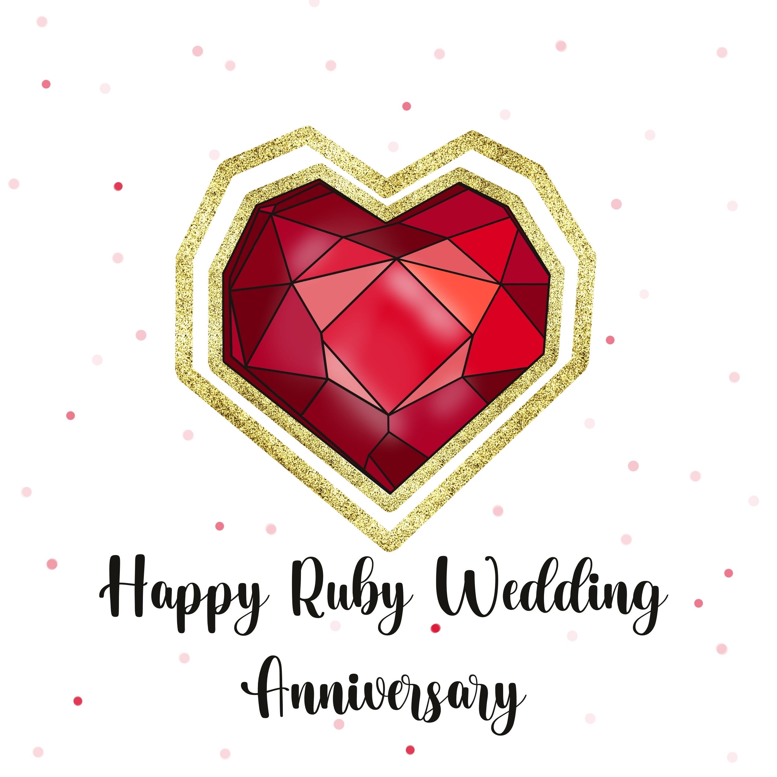 Happy Ruby Wedding Anniversary Boomf Happy Ruby Wedding Anniversary Boomf