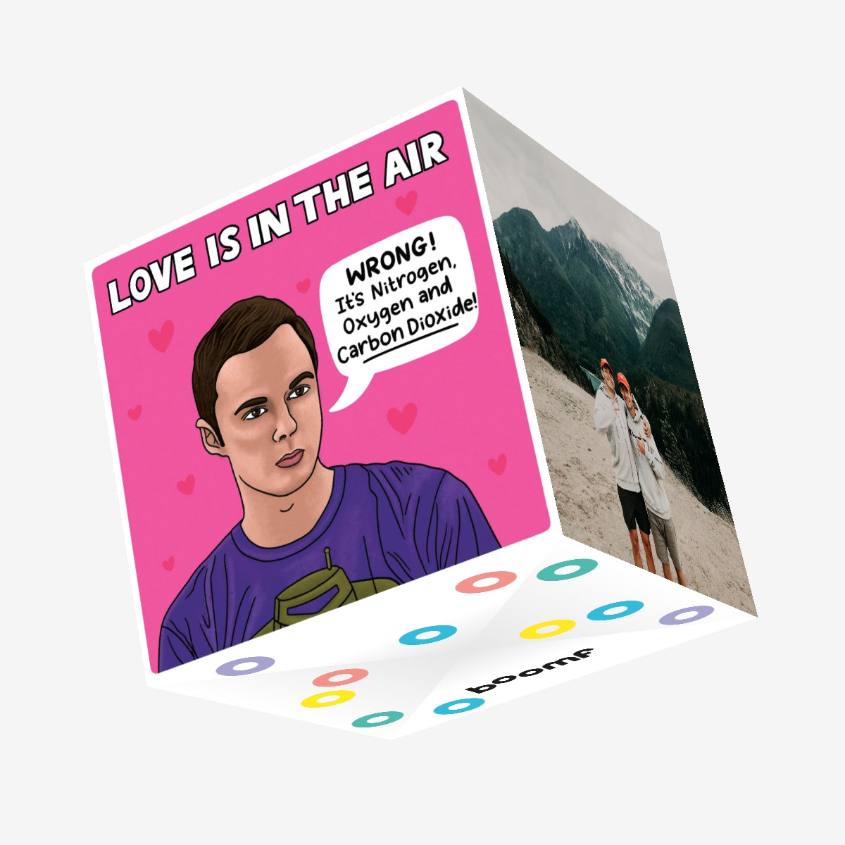 Love Is In The Air The Big Bang Theory Valentine's Day Confetti-explod ...