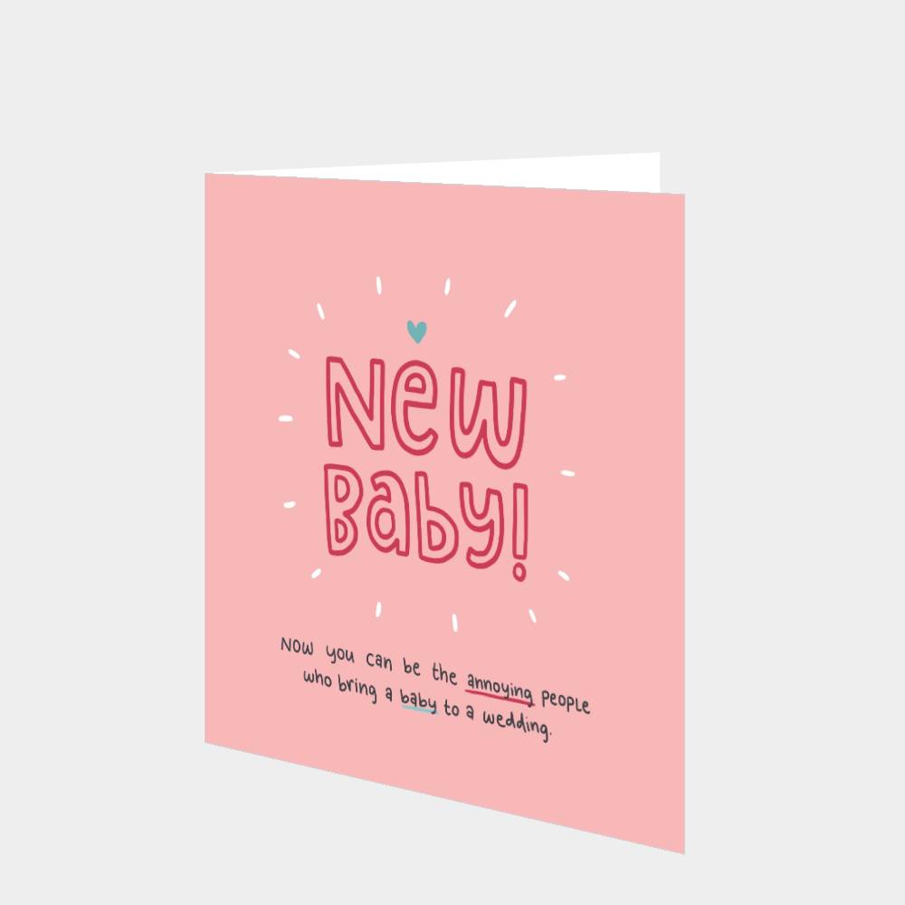 New Baby Girl Card Boomf New Baby Girl Card Boomf