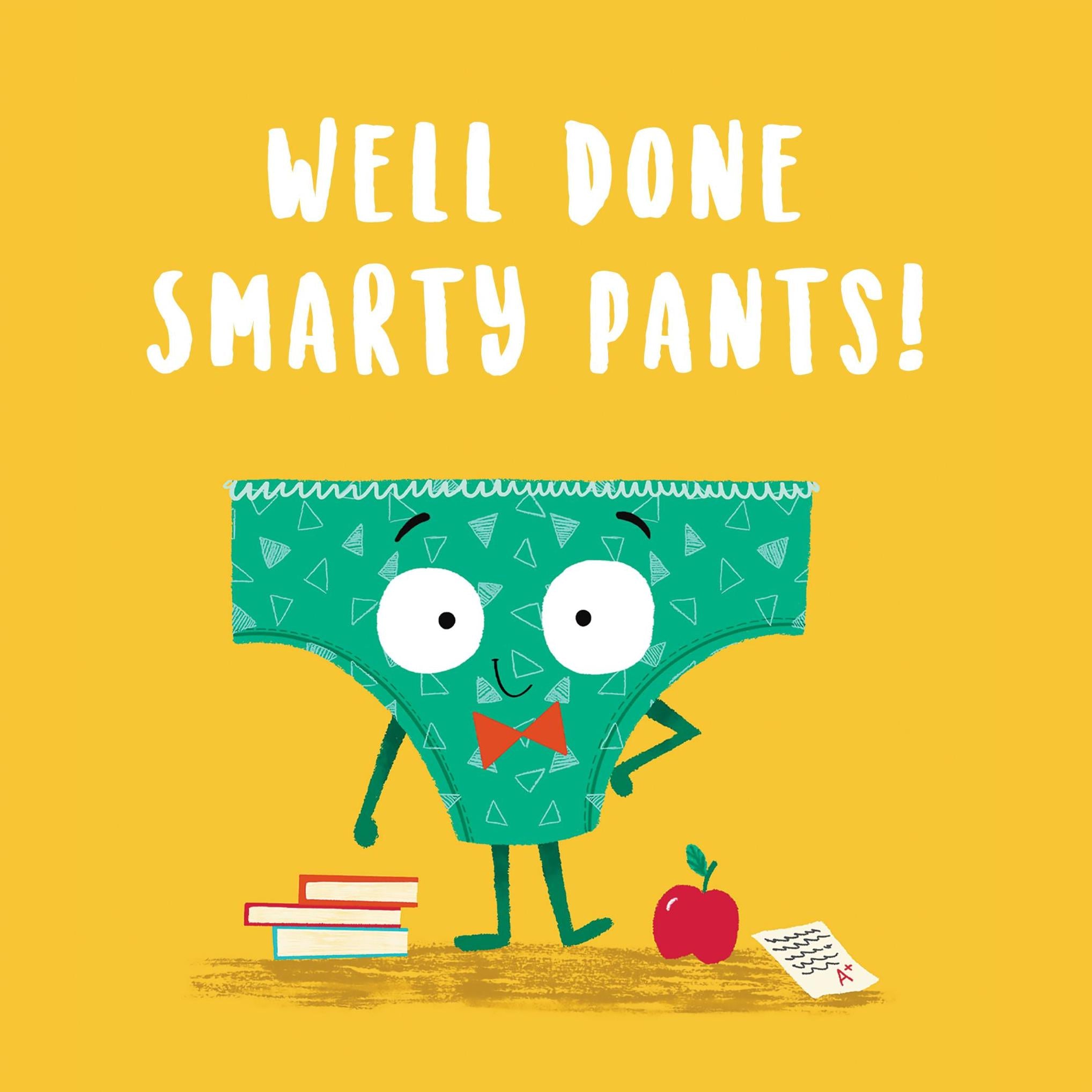 Well Done Smarty Pants Confetti-exploding Greetings Card – Boomf