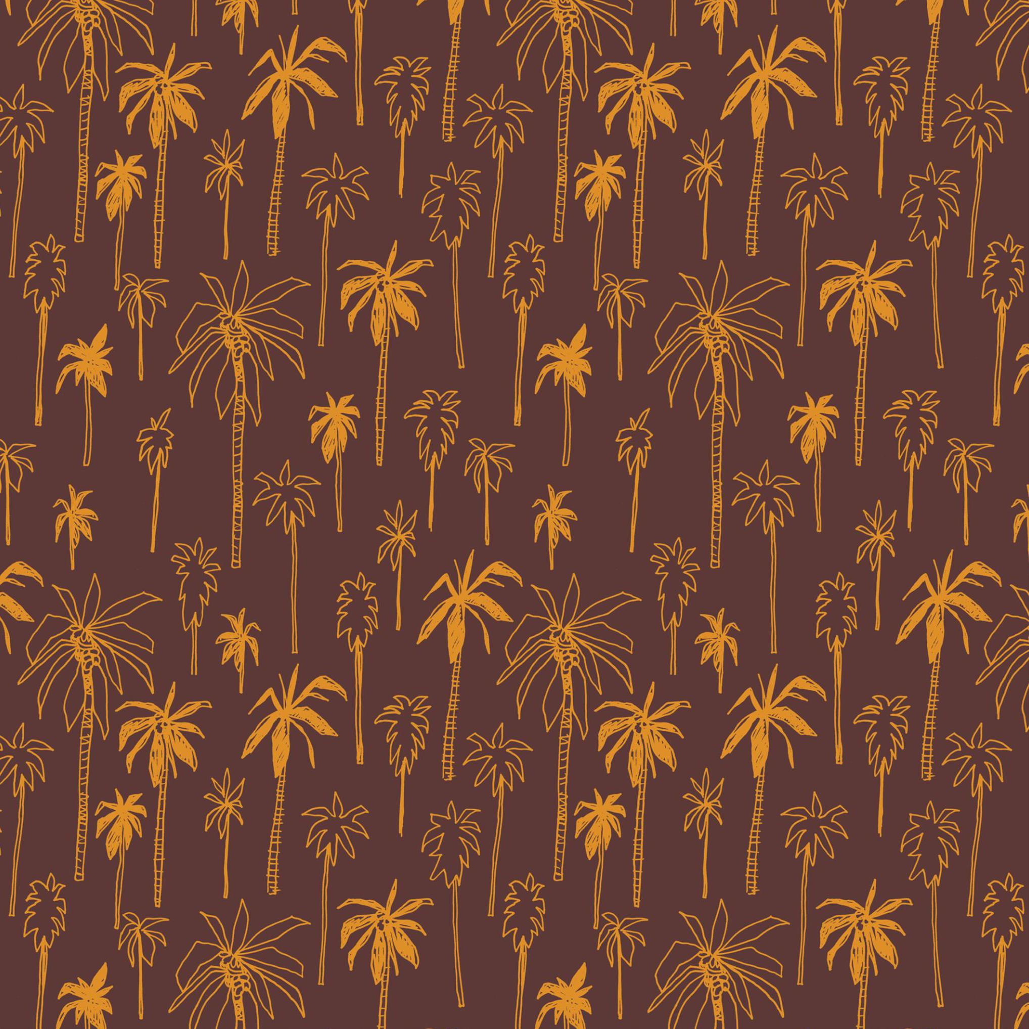 Orange Palm Tree Confetti-exploding Greetings Card – Boomf