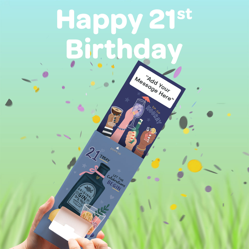 Confetti Cannon Cards - Free Delivery on Boomf