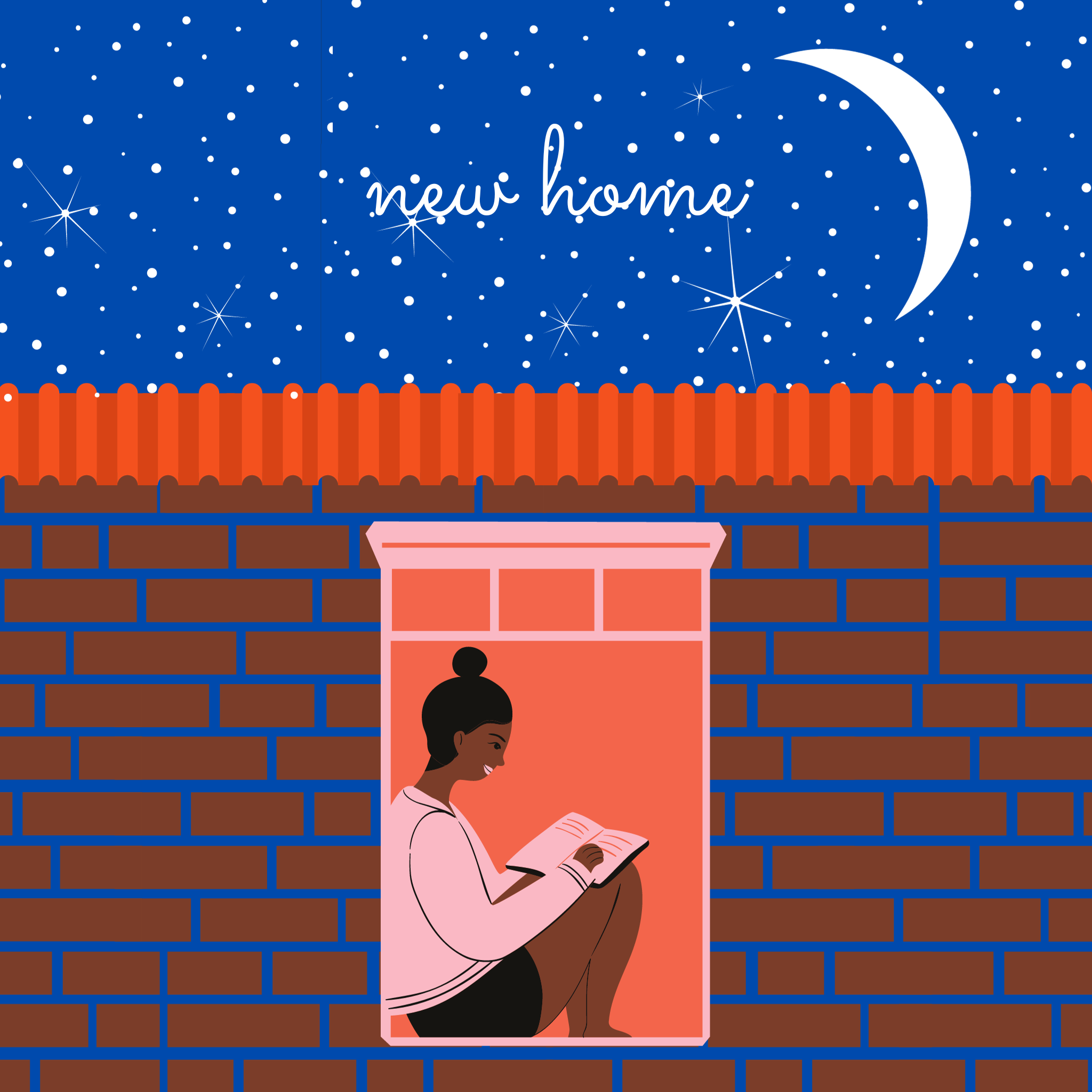 Night Sky New Home Card – Boomf