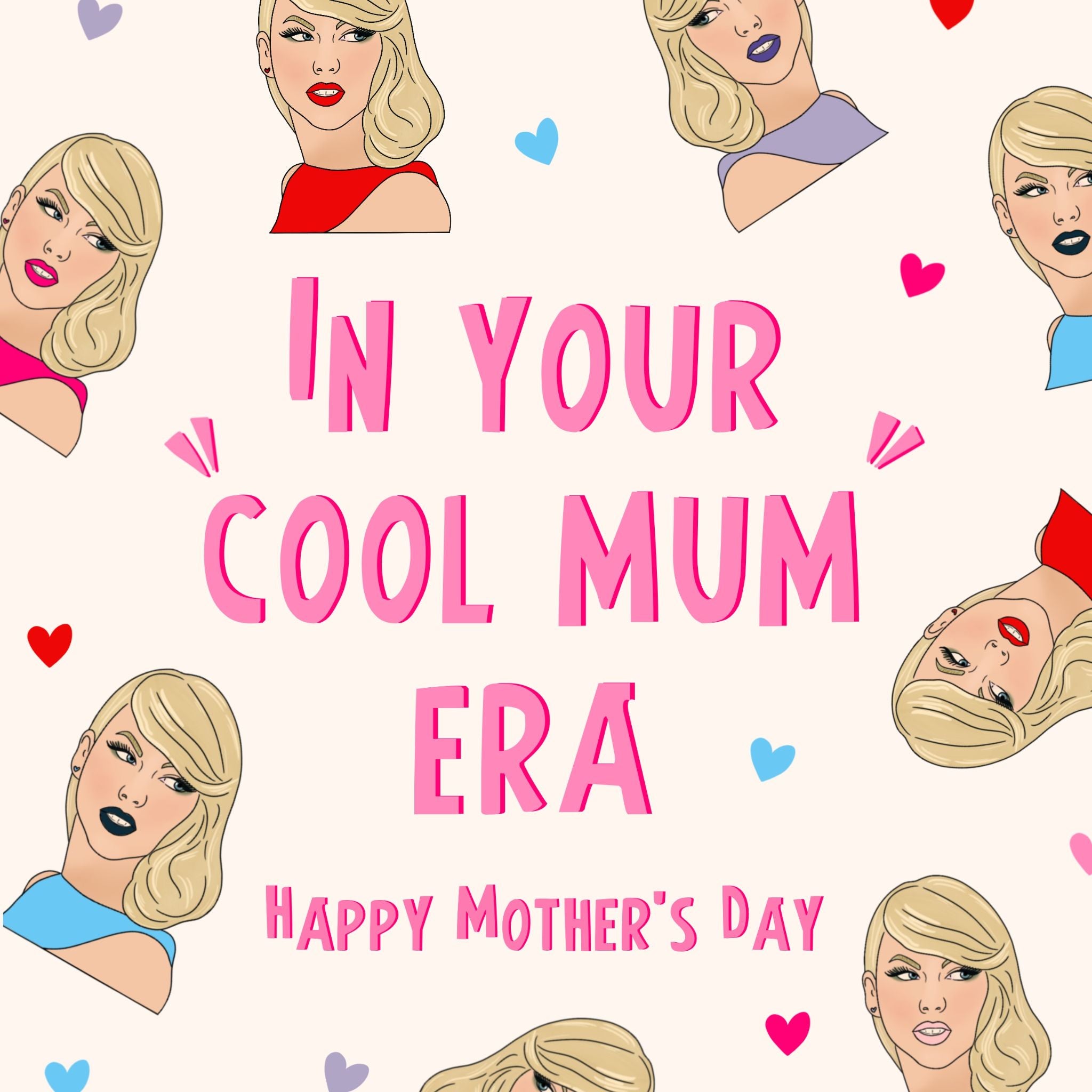 Cool Mum Era Taylor Swift Mother's Day Card – Boomf