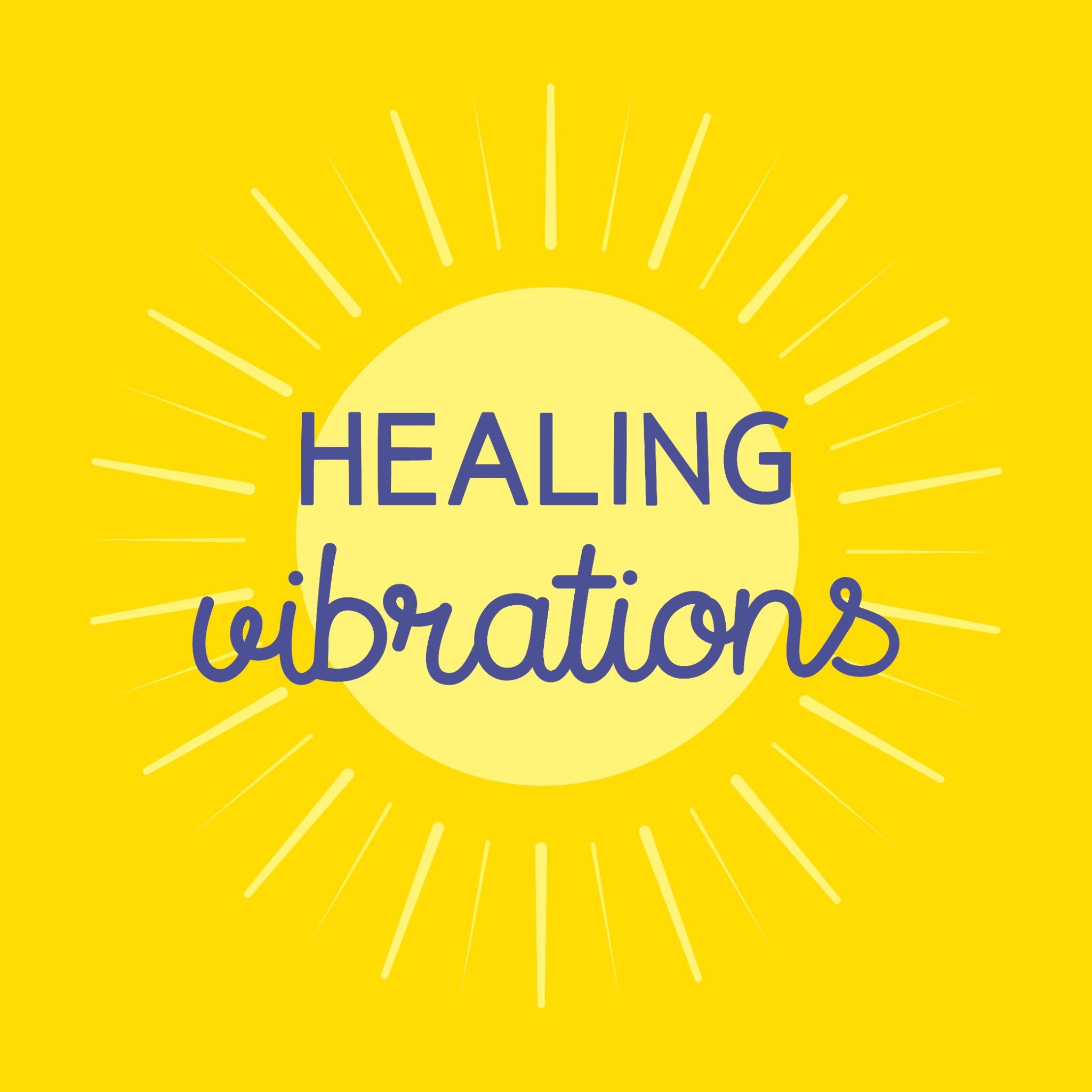 Healing Vibrations Get Well Card – Boomf