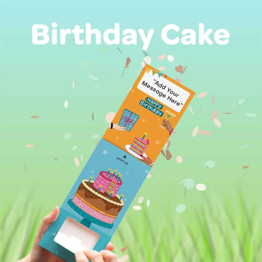 Confetti Cannon Cards - Free Delivery on Boomf