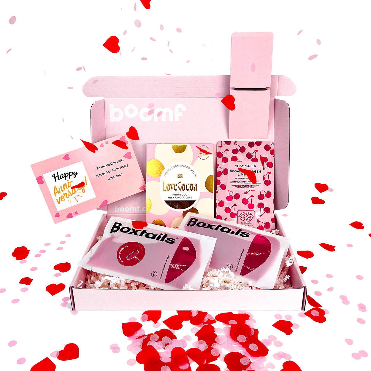 Cocktail Kisses Exploding Confetti Gift Box – Boomf
