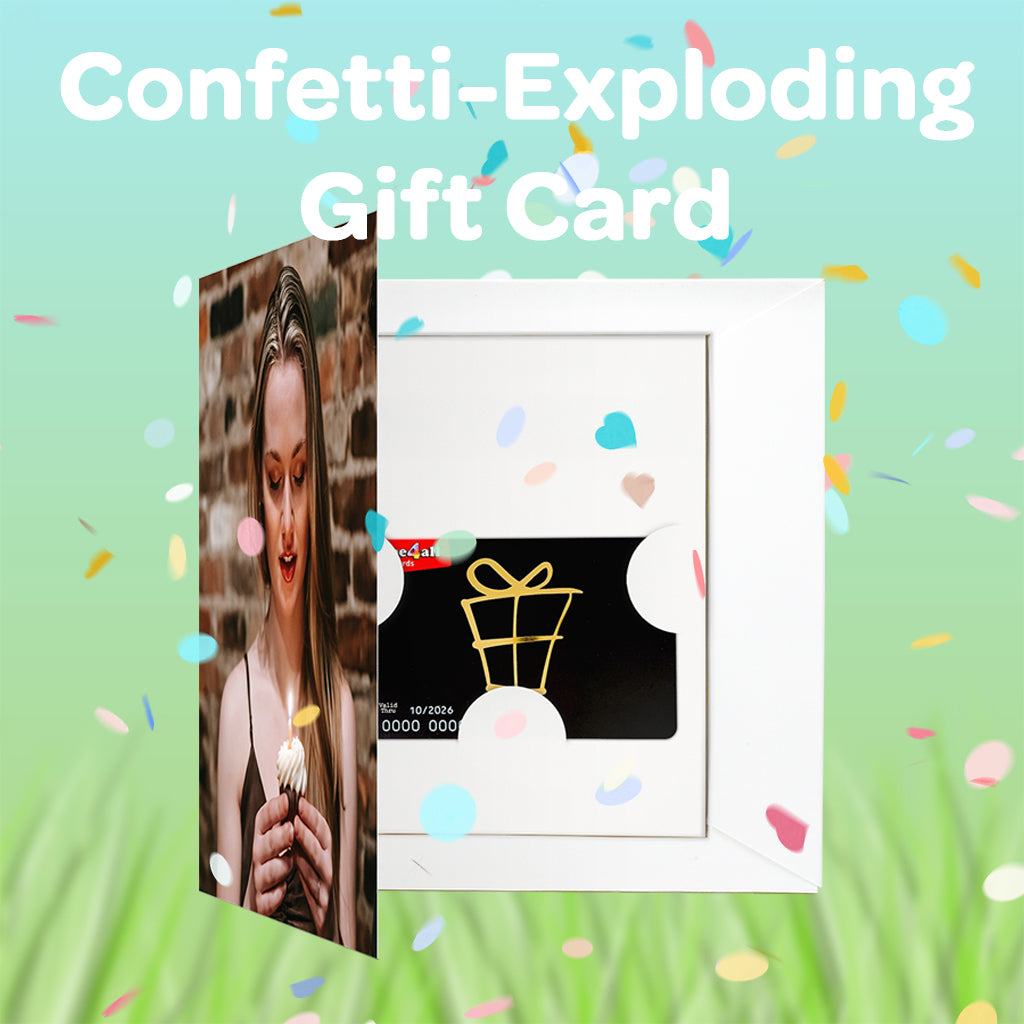 Confetti-Exploding Gift Card – Boomf