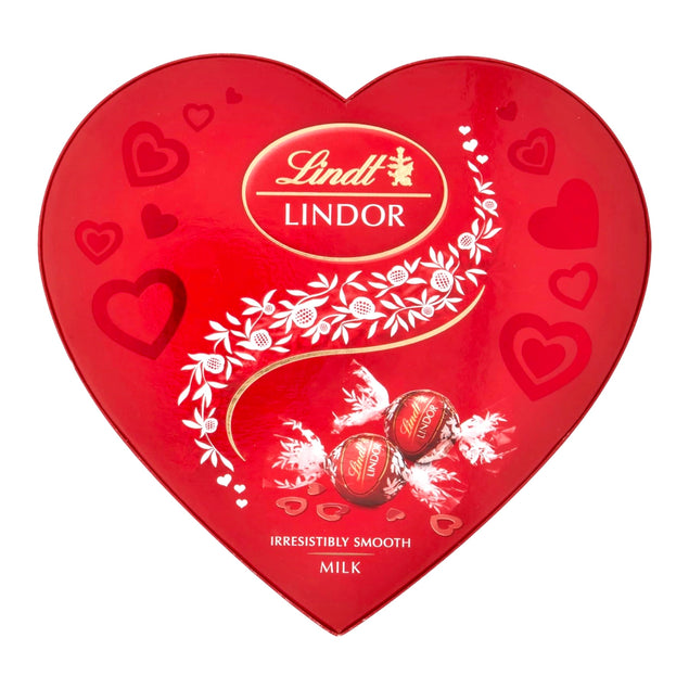 Bottega Rose Gold Prosecco & Lindt LINDOR Milk Chocolate Heart Box – Boomf