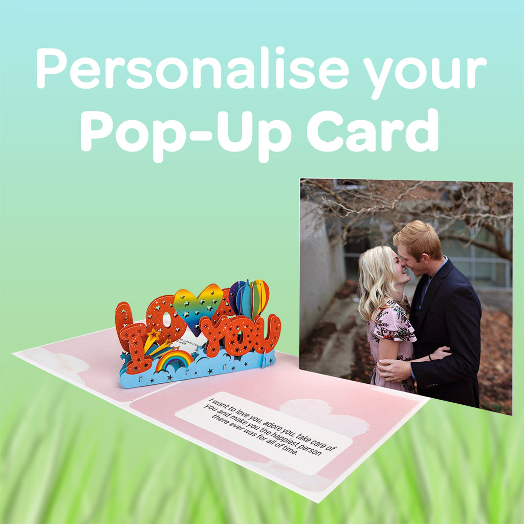 I Love You 3D Pop-up Card – Boomf