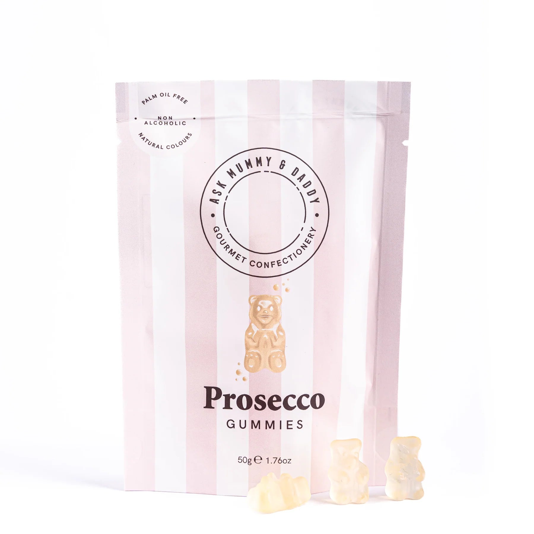 Pink Prosecco Cocktail Gummy Pouch 50g – Boomf
