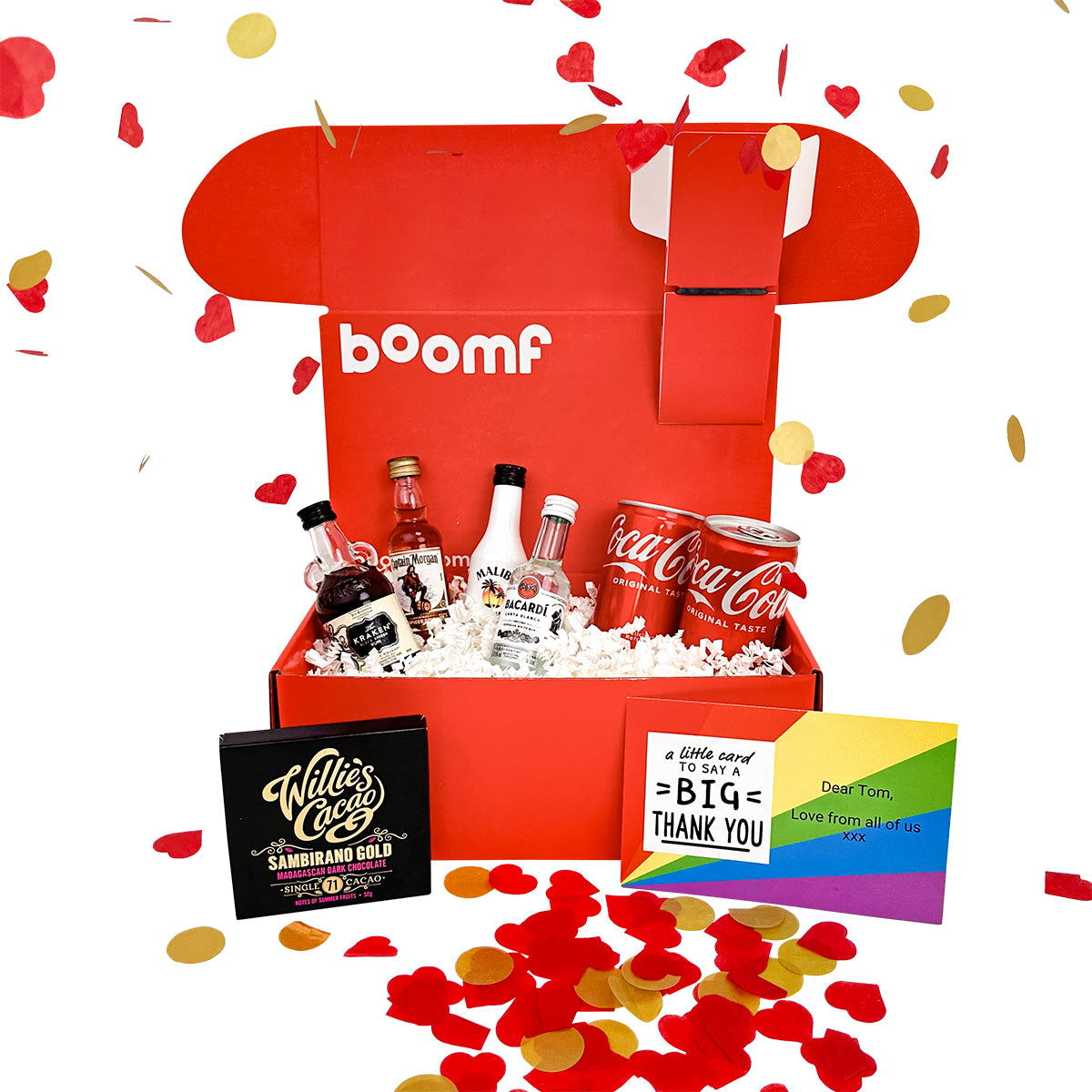 Exploding Gift Box & Gift Box With Confetti | Boomf