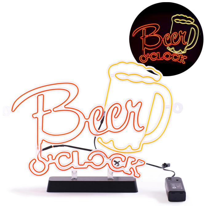 Beer O'clock Neon Effect Light – Boomf