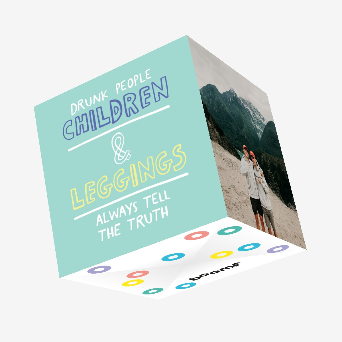 The Truth Confetti-exploding Greetings Card – Boomf