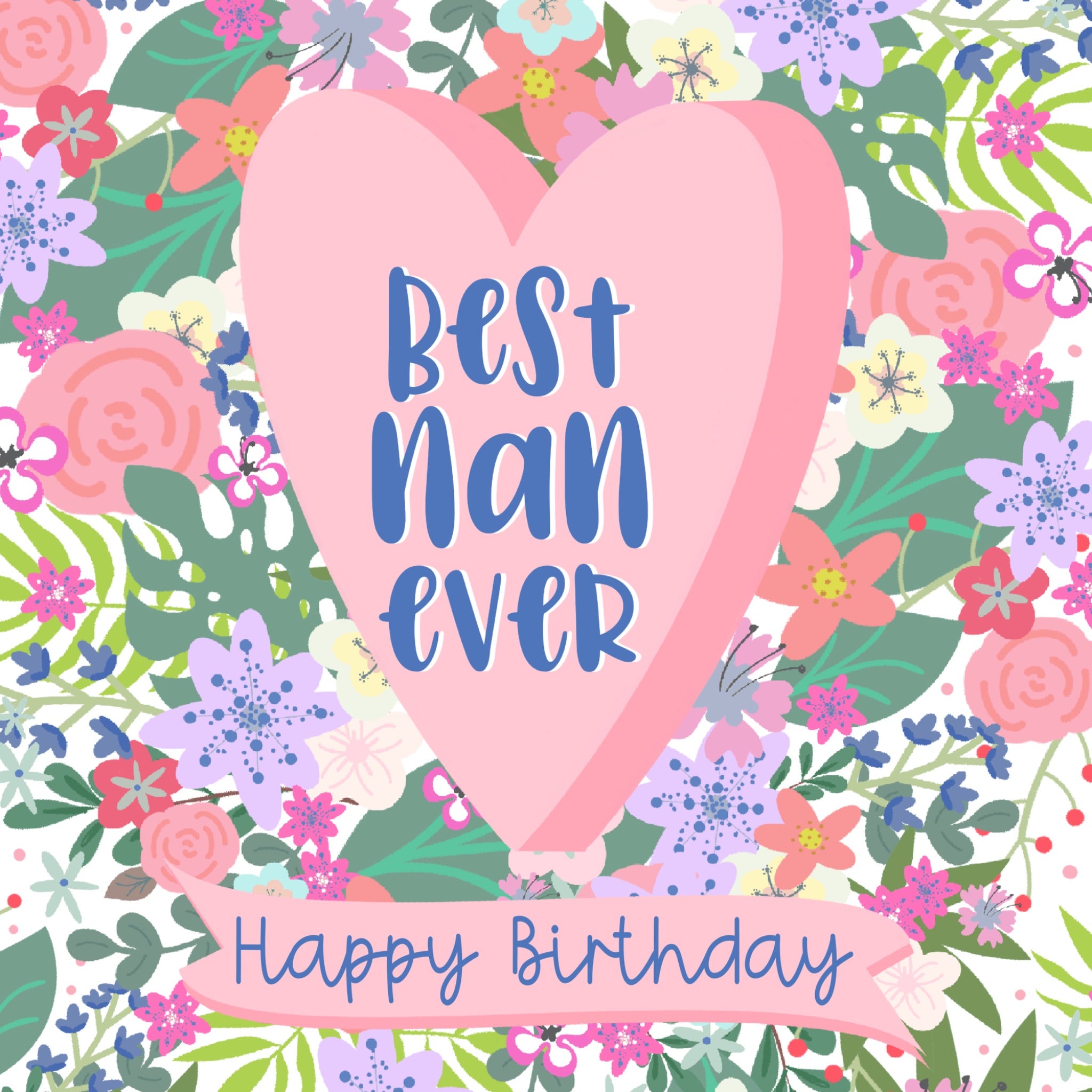 Best Ever Nan Happy Birthday – Boomf