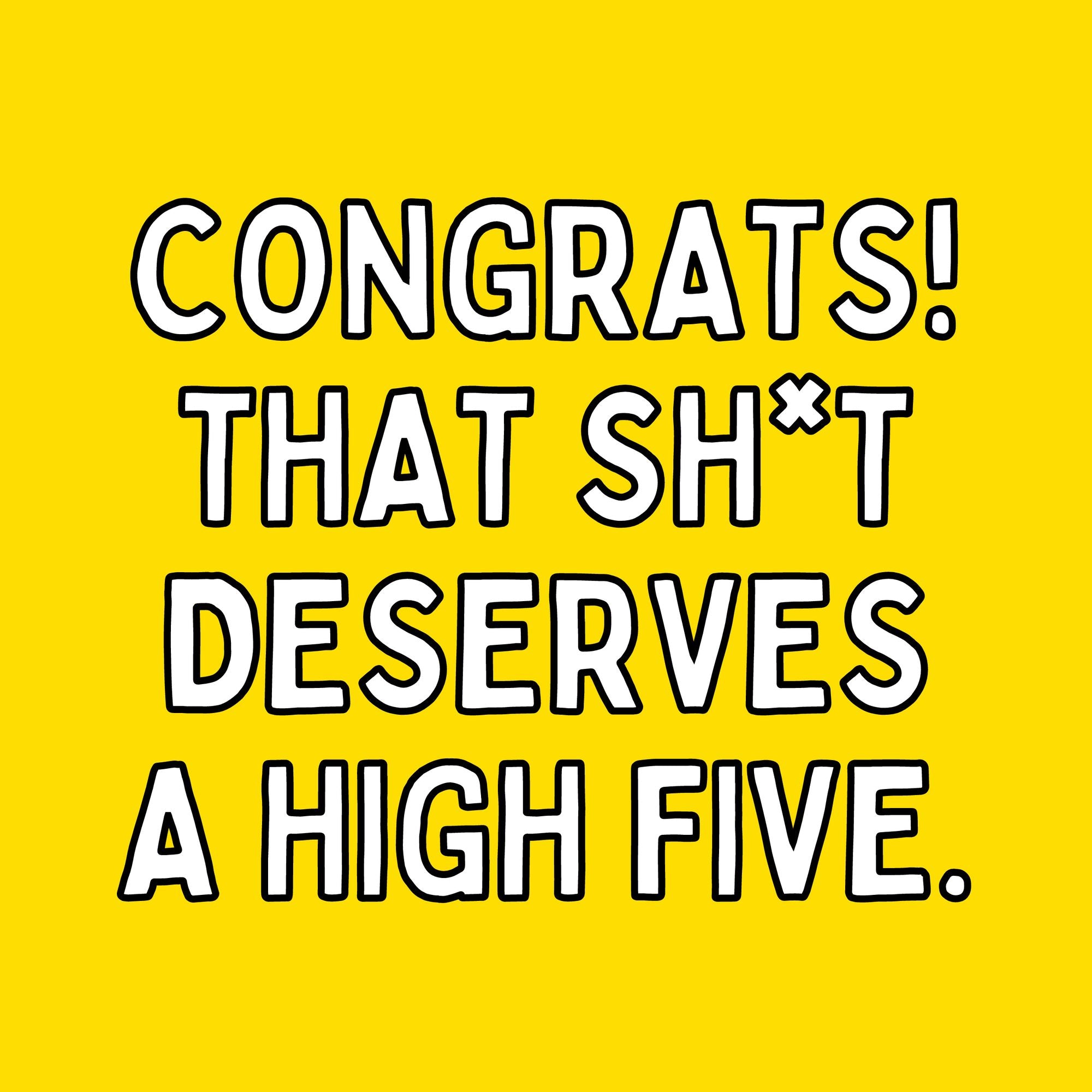 High Five Card – Boomf