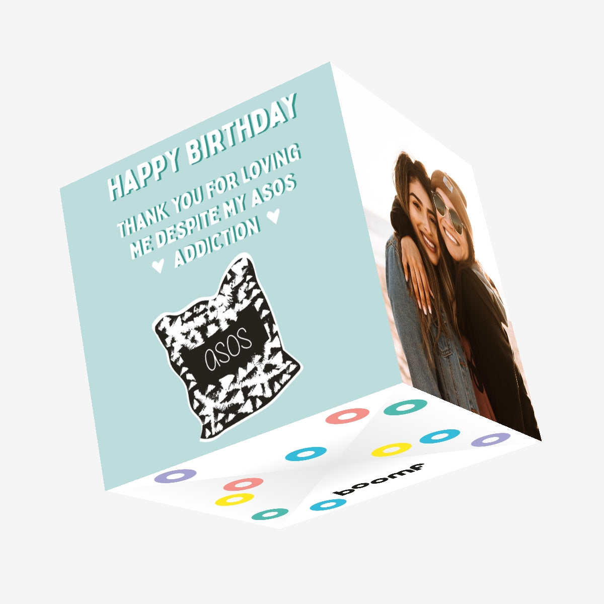 ASOS Addict Confetti-exploding Greetings Card – Boomf