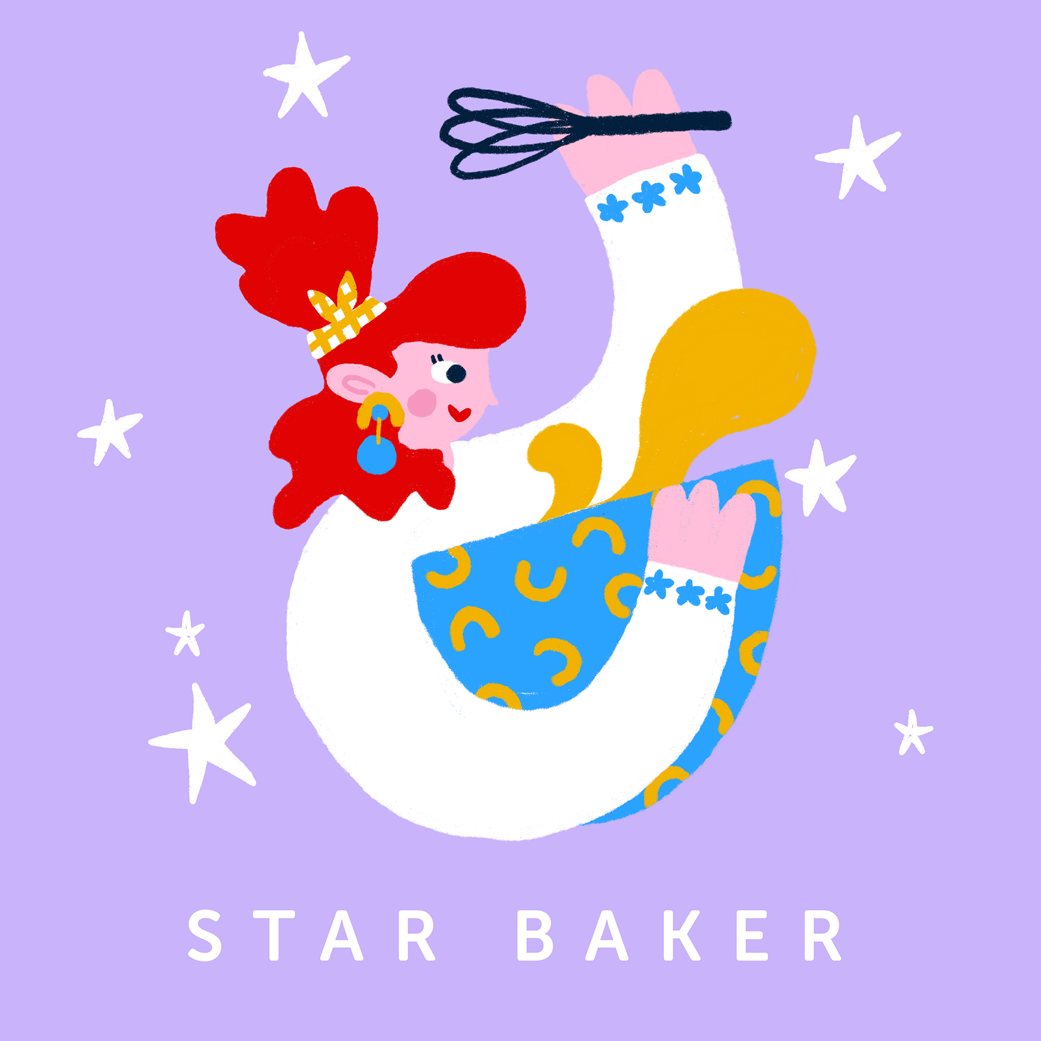 Star Baker Birthday Card – Boomf