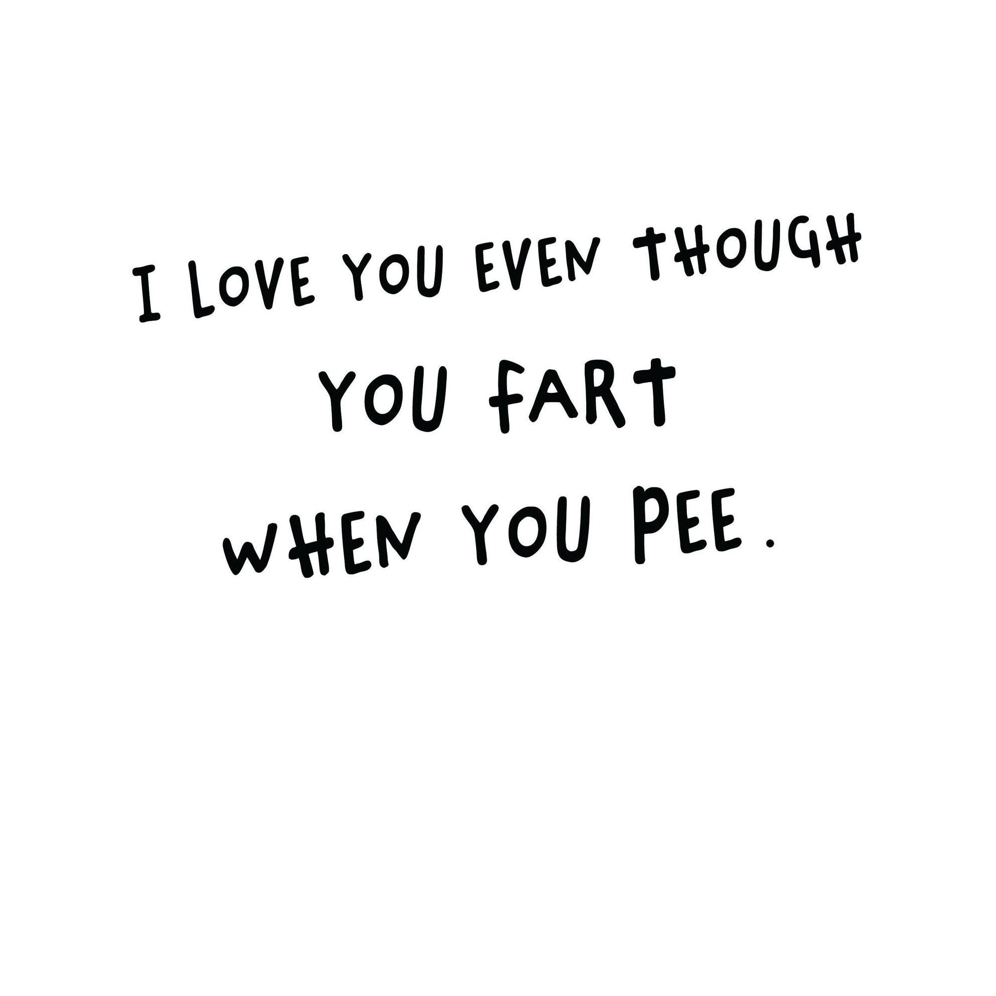 Fart When You Pee Confetti-exploding Greetings Card – Boomf