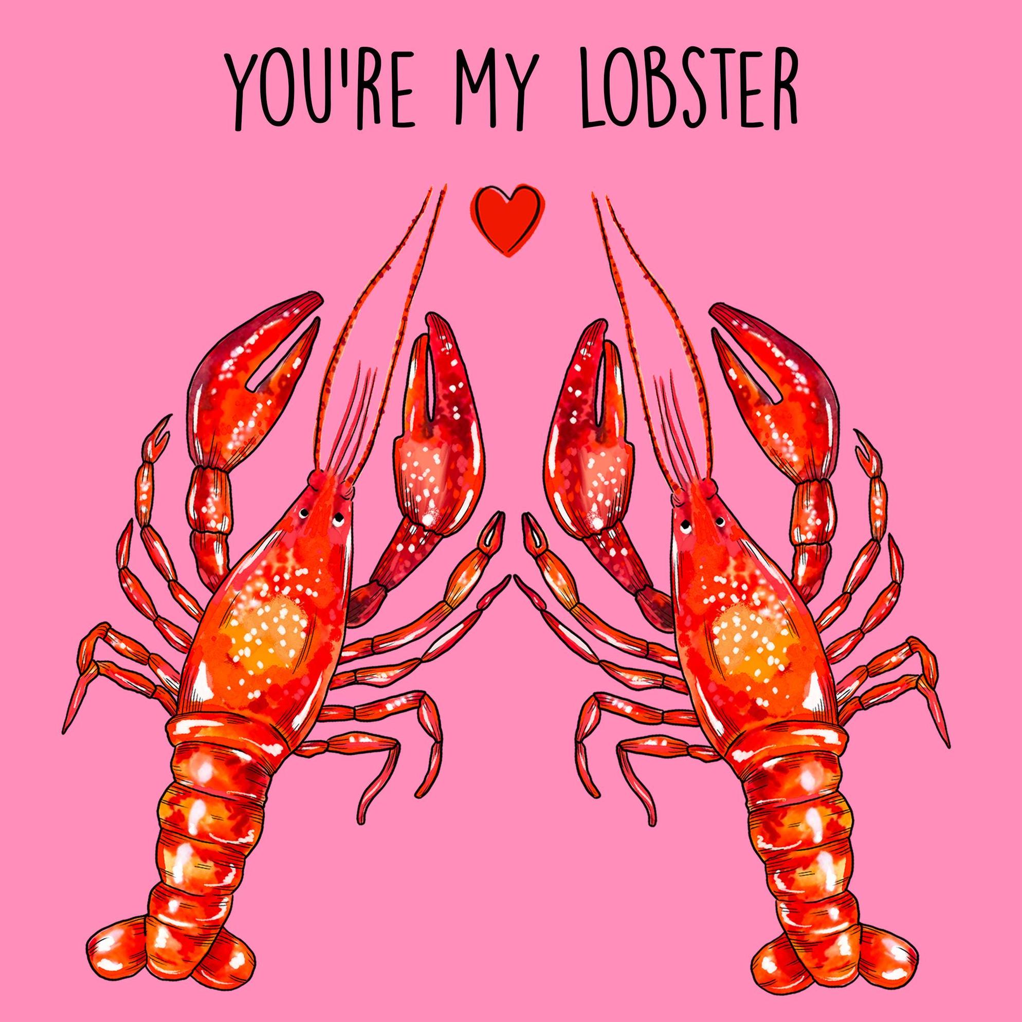 You're My Lobster Confetti-exploding Greetings Card – Boomf
