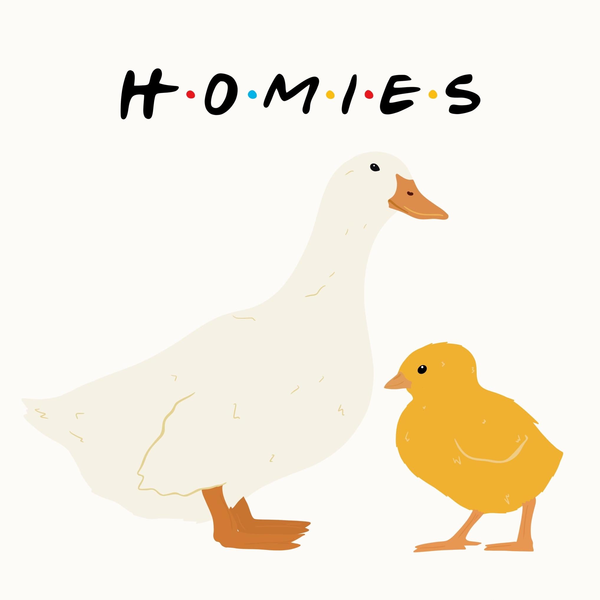 Homies Friends Confetti-exploding Greetings Card – Boomf