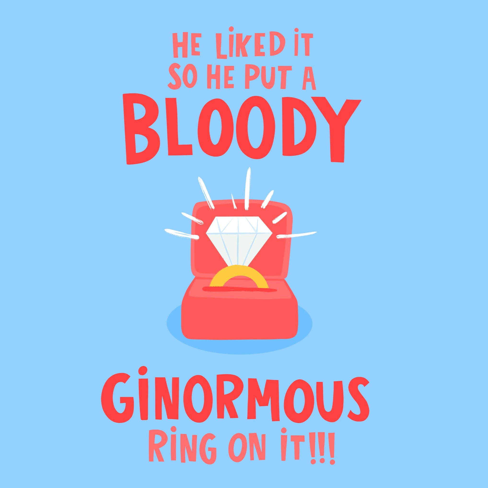 Beyonce Pun Engagement Congratulations Confetti-exploding Greetings Ca ...