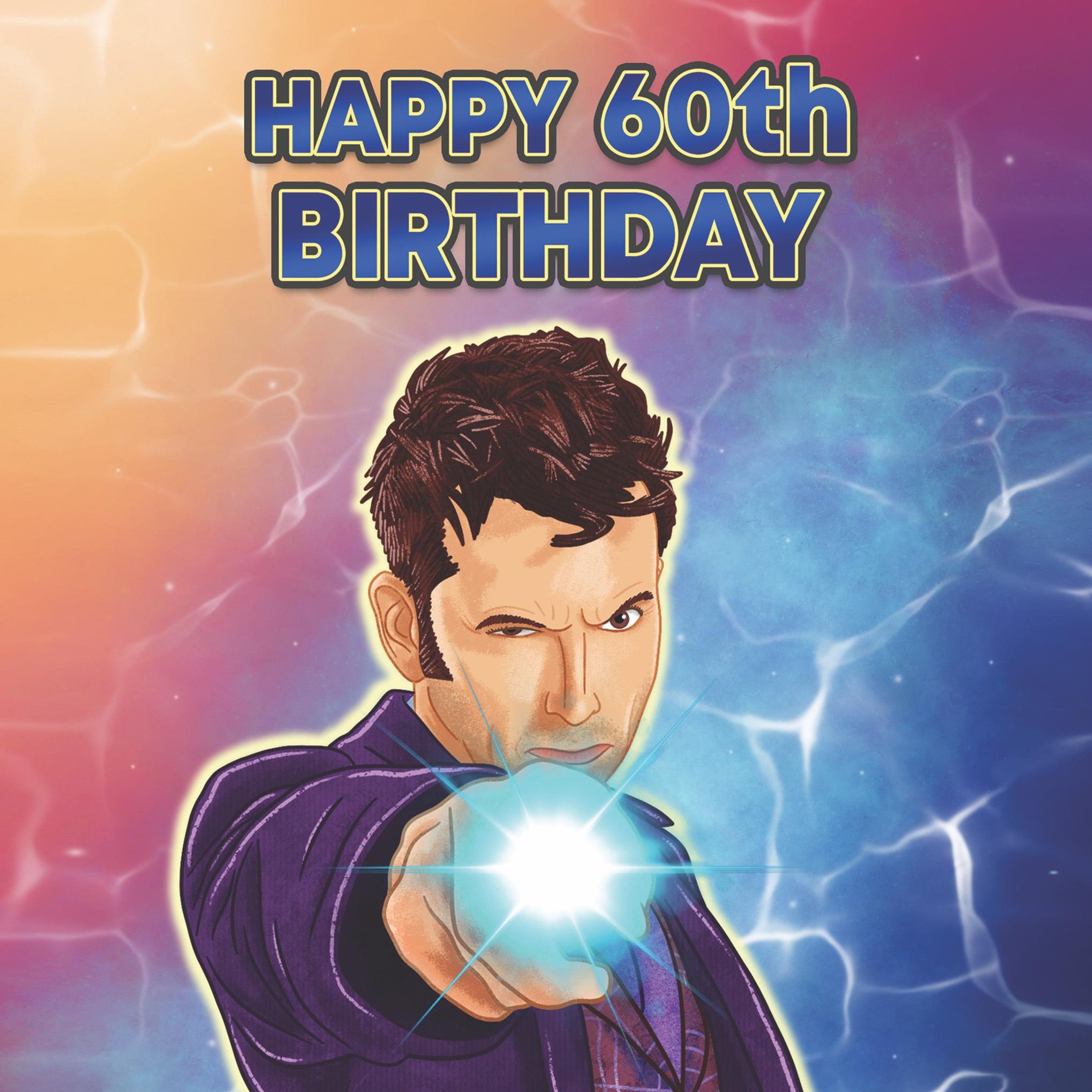 Doctor Who 60th Birthday Confetti-exploding Greetings Card – Boomf