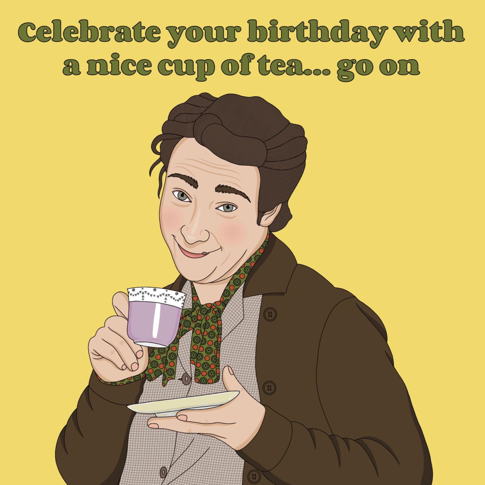 Father Ted Mrs Doyle Cup Of Tea Birthday Confetti-exploding Greetings ...