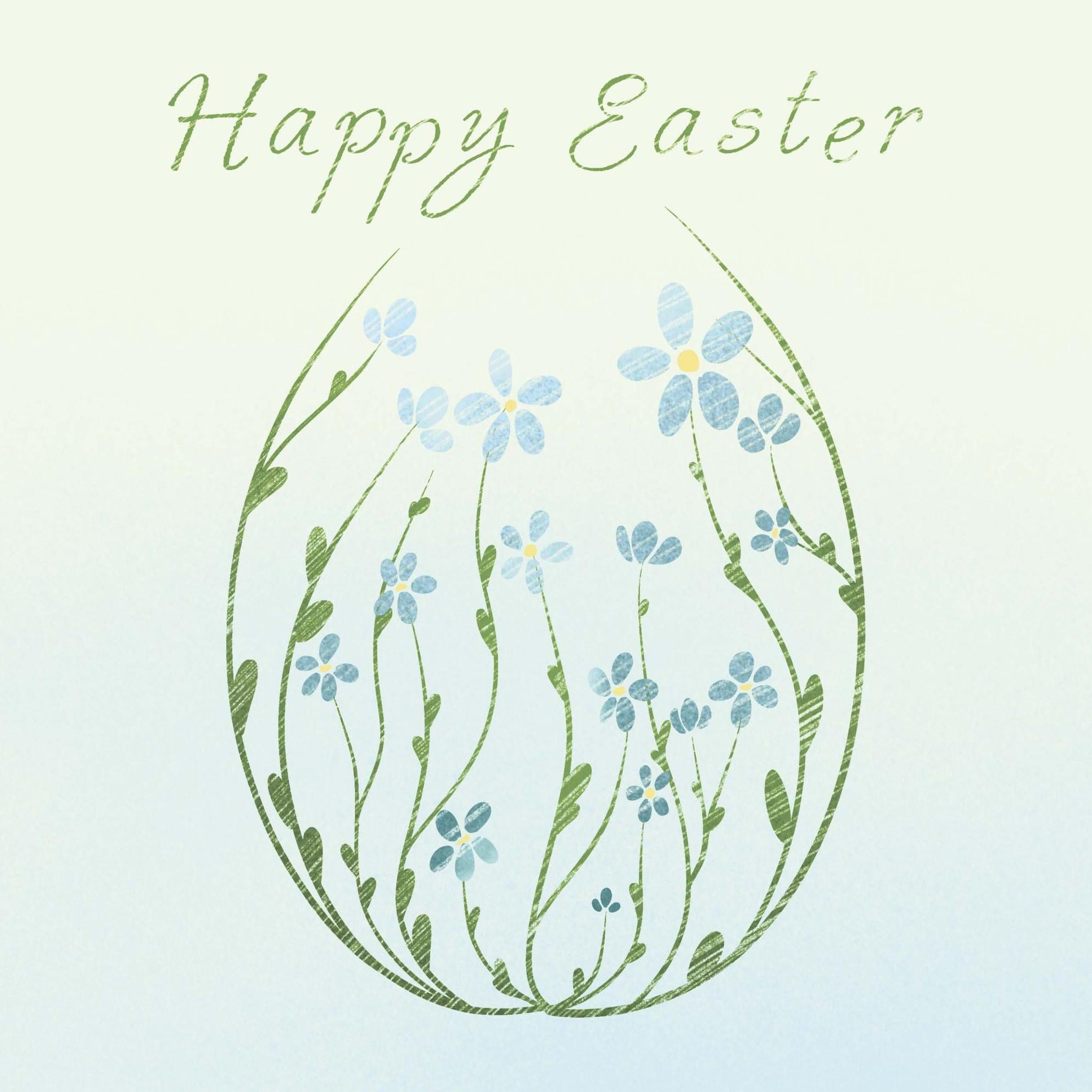 Happy Easter Flower Confetti-exploding Greetings Card – Boomf