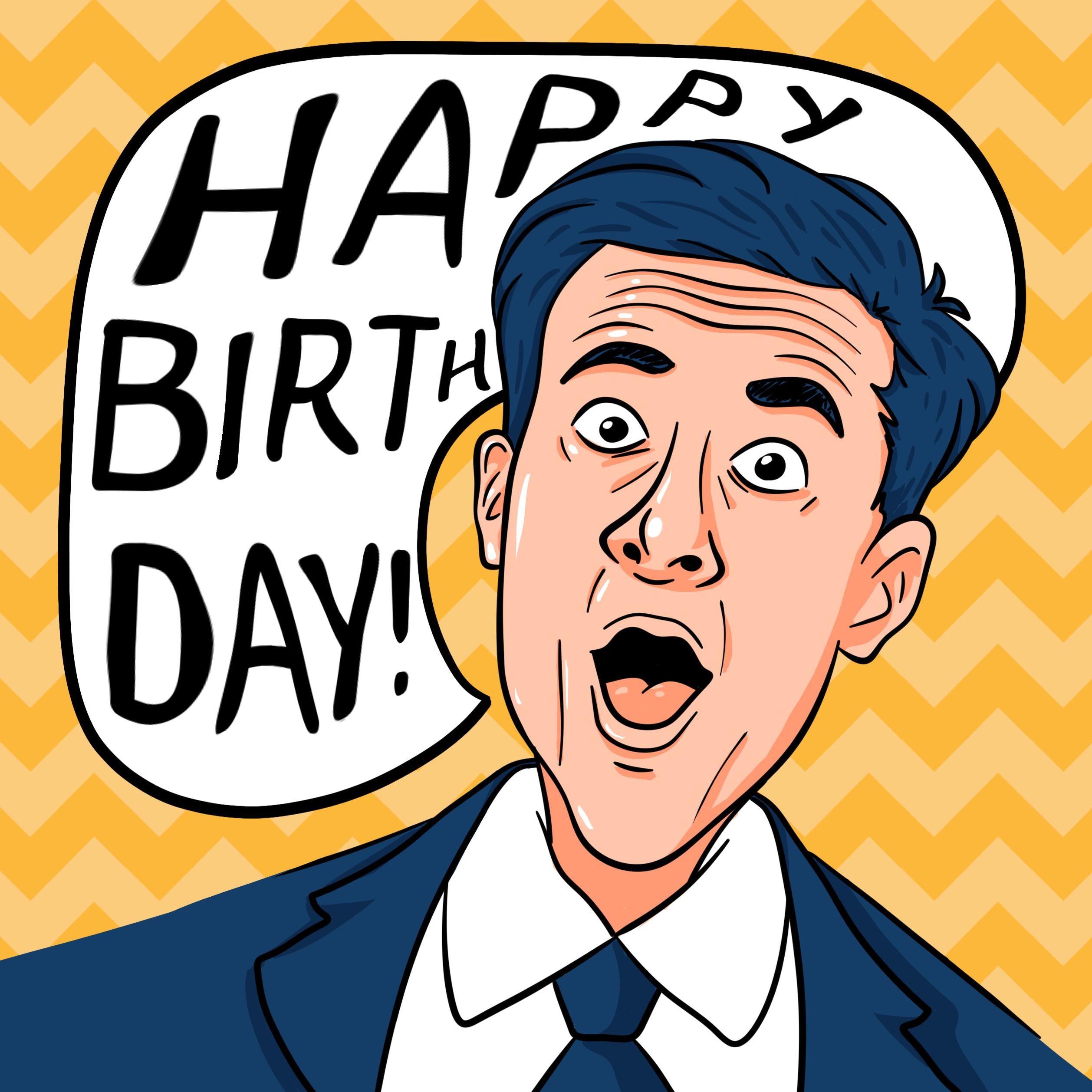 Happy Birthday Comic Strip Confetti-exploding Greetings Card – Boomf