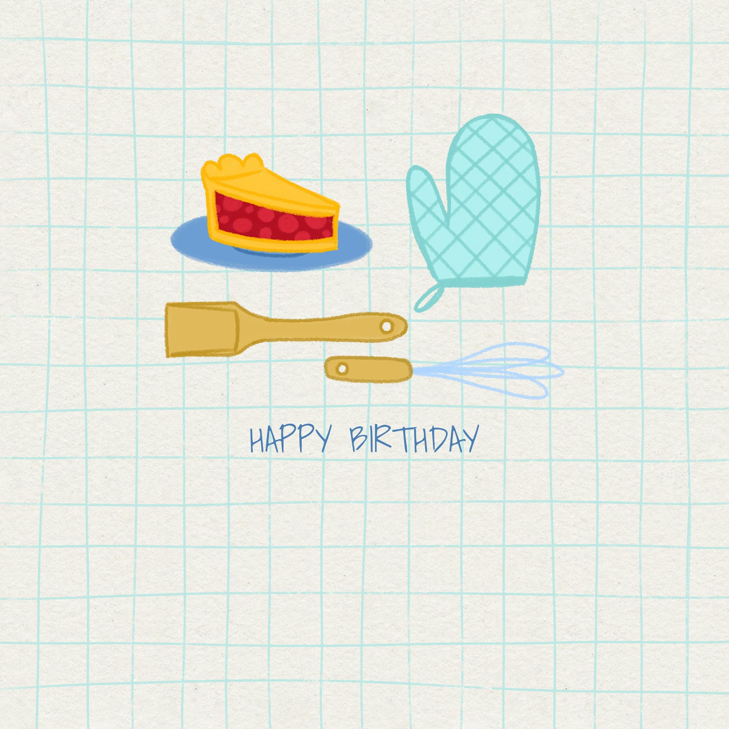 Cooking Kit Happy Birthday Confetti-exploding Greetings Card – Boomf