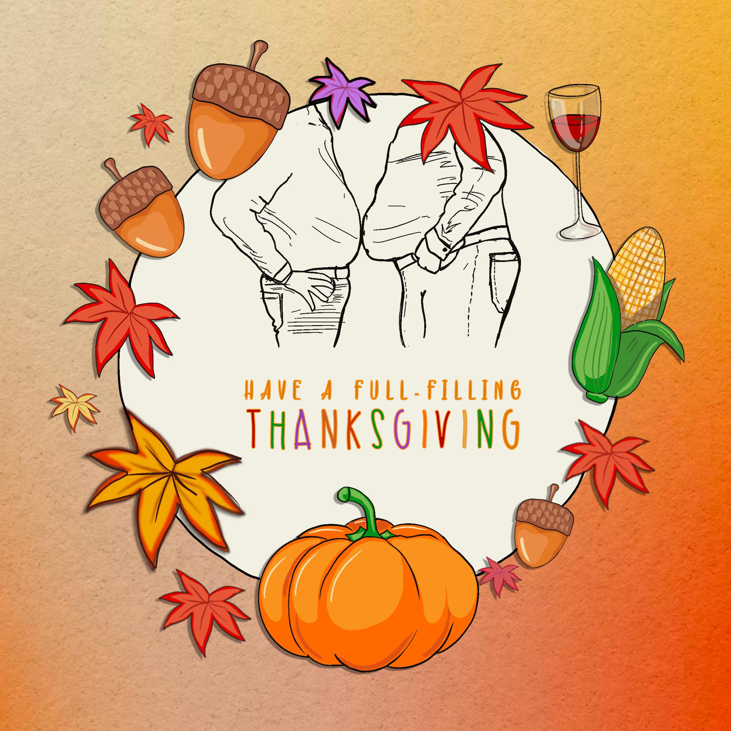 Have A Full-Filling Thanksgiving Confetti-exploding Greetings Card – Boomf