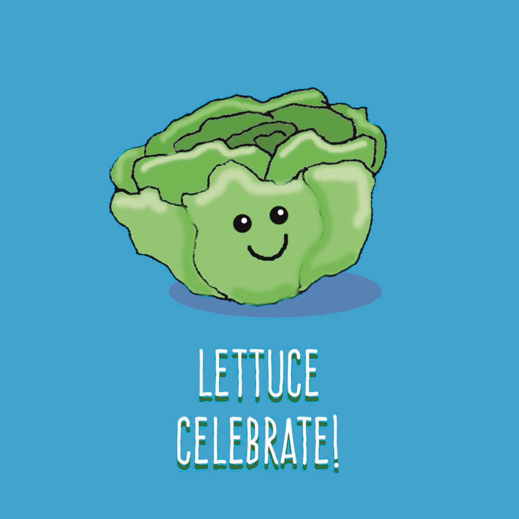 Lettuce Celebrate Confetti-exploding Greetings Card – Boomf