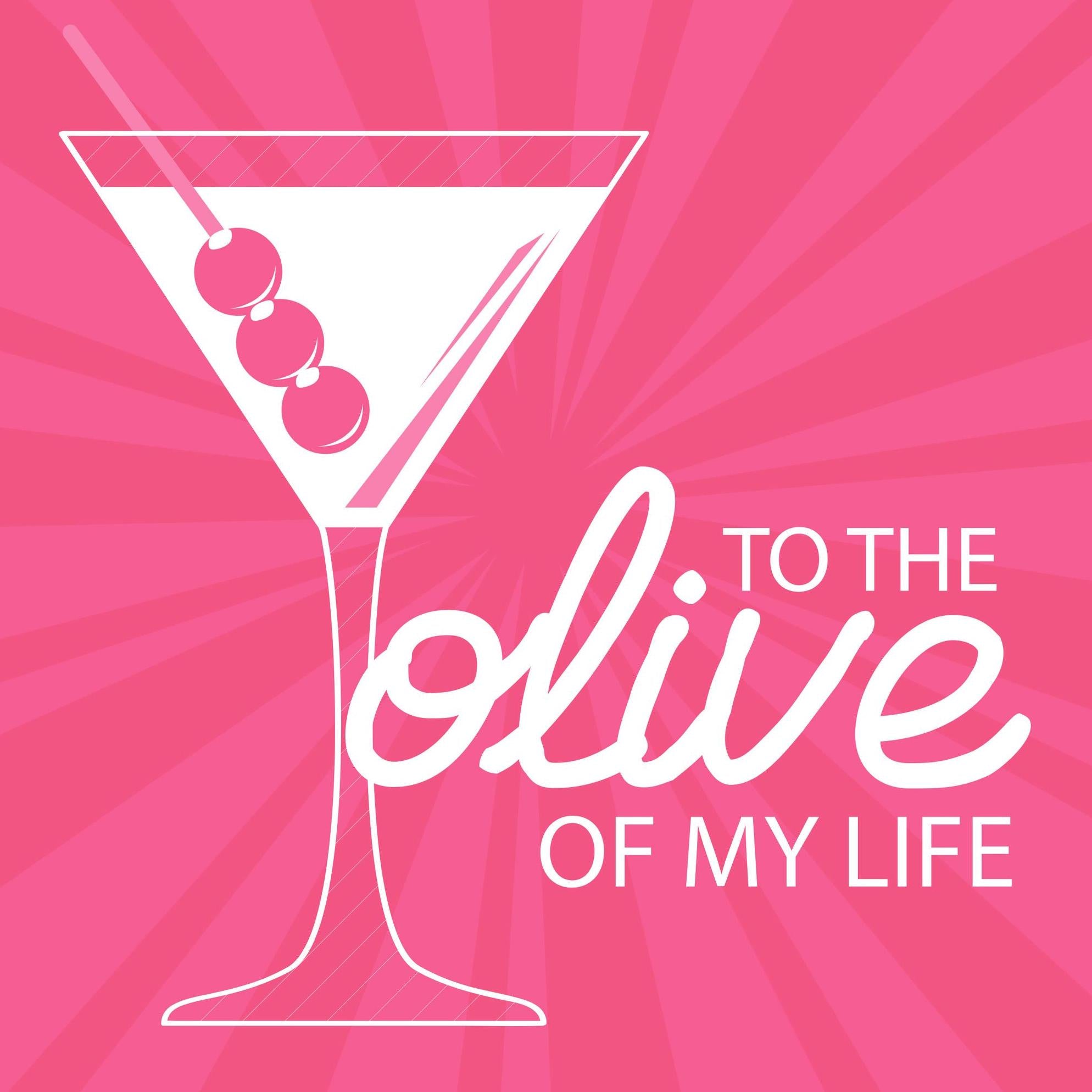 Olive Of My Life Confetti-exploding Greetings Card – Boomf