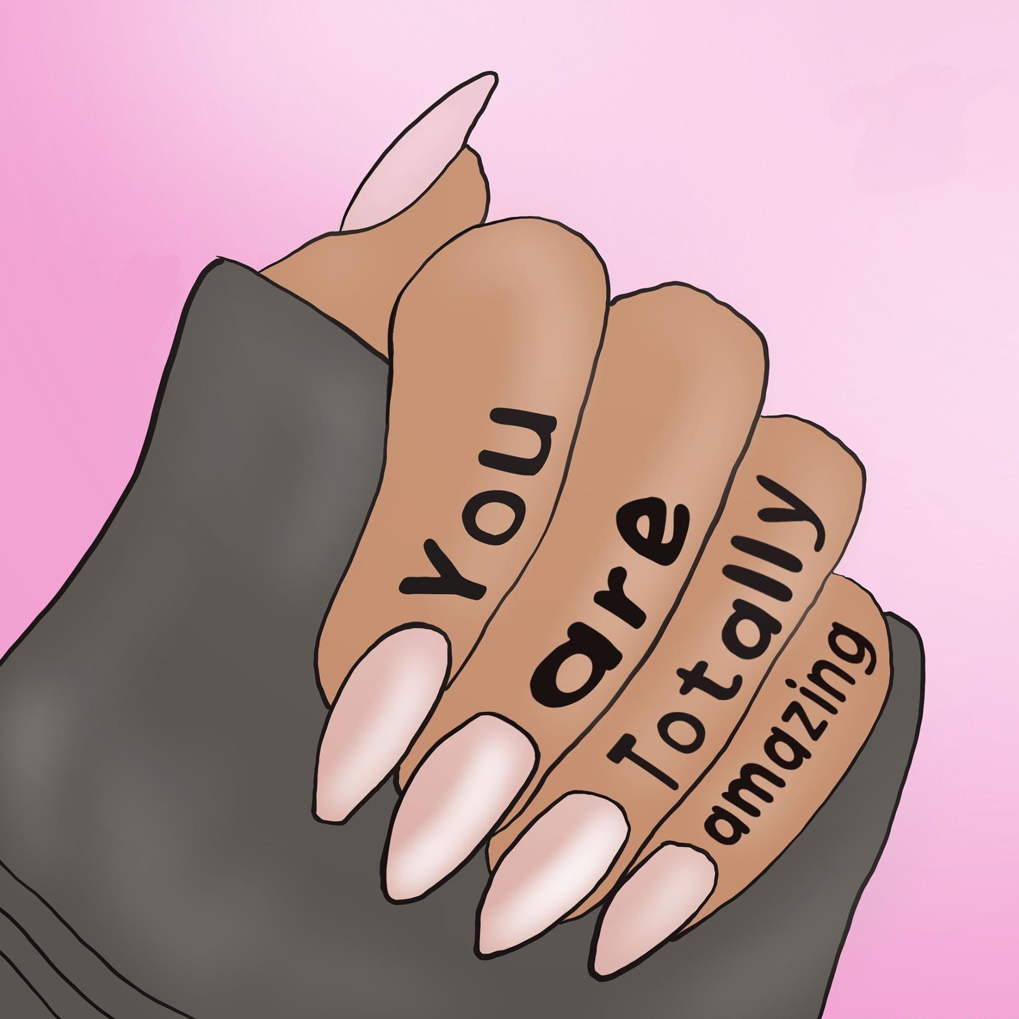 You Are Totally Amazing Confetti-exploding Greetings Card – Boomf