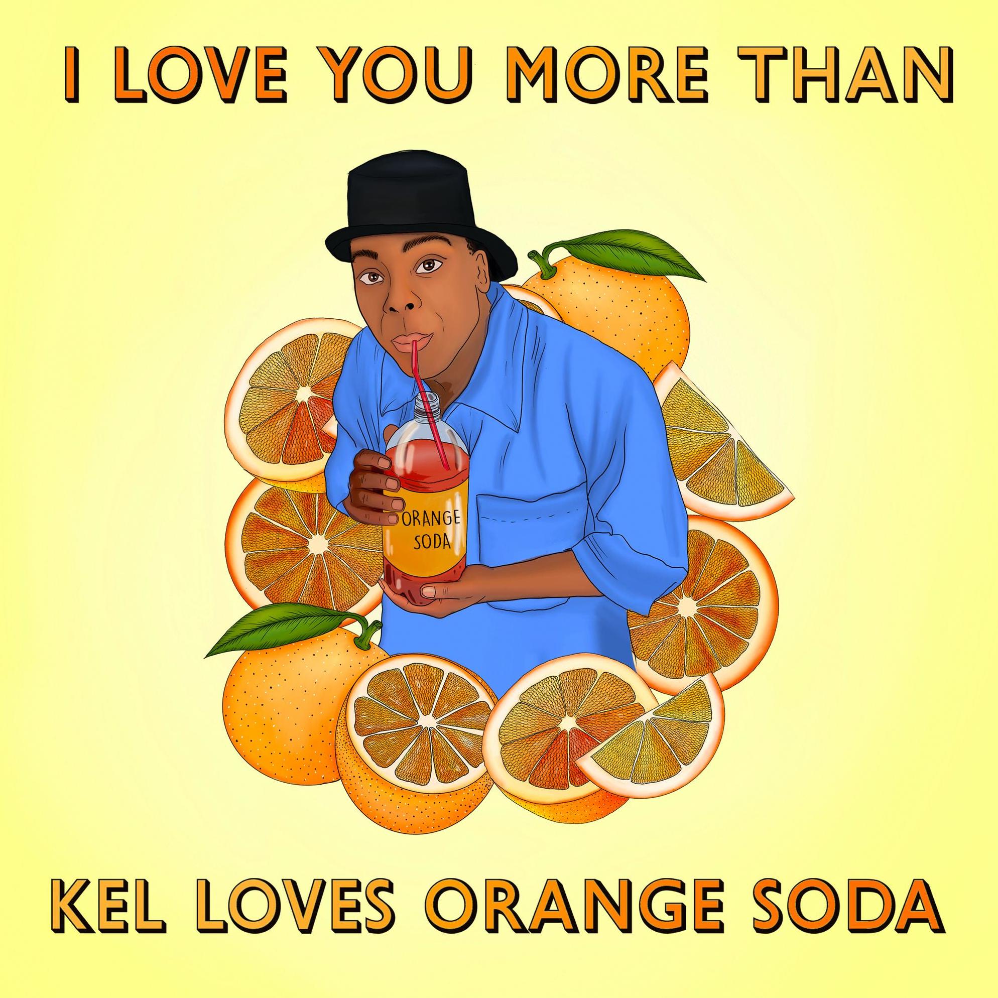 Kel Loves Orange Soda Confetti-exploding Greetings Card – Boomf