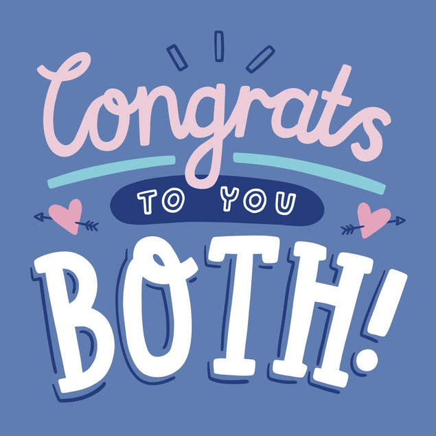 Congrats To You Both Love Confetti-exploding Greetings Card – Boomf
