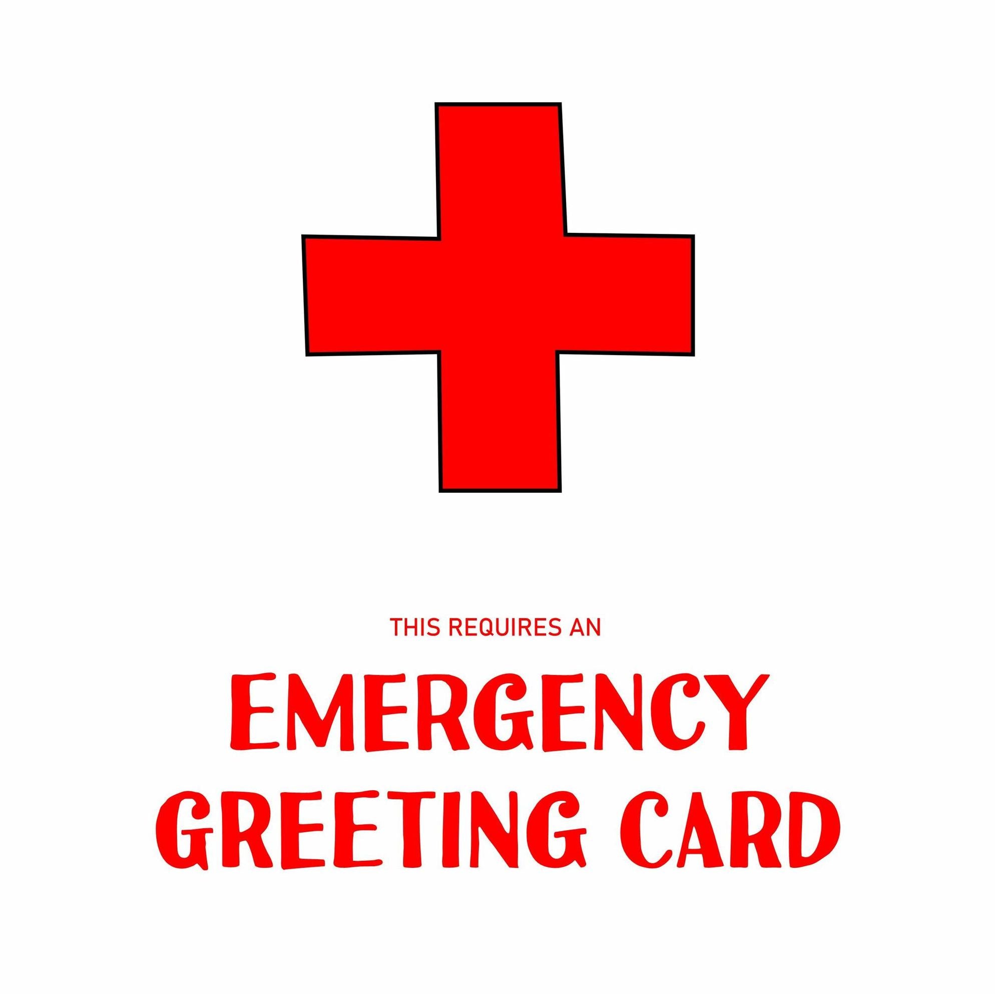 Emergency Confetti-exploding Greetings Card – Boomf