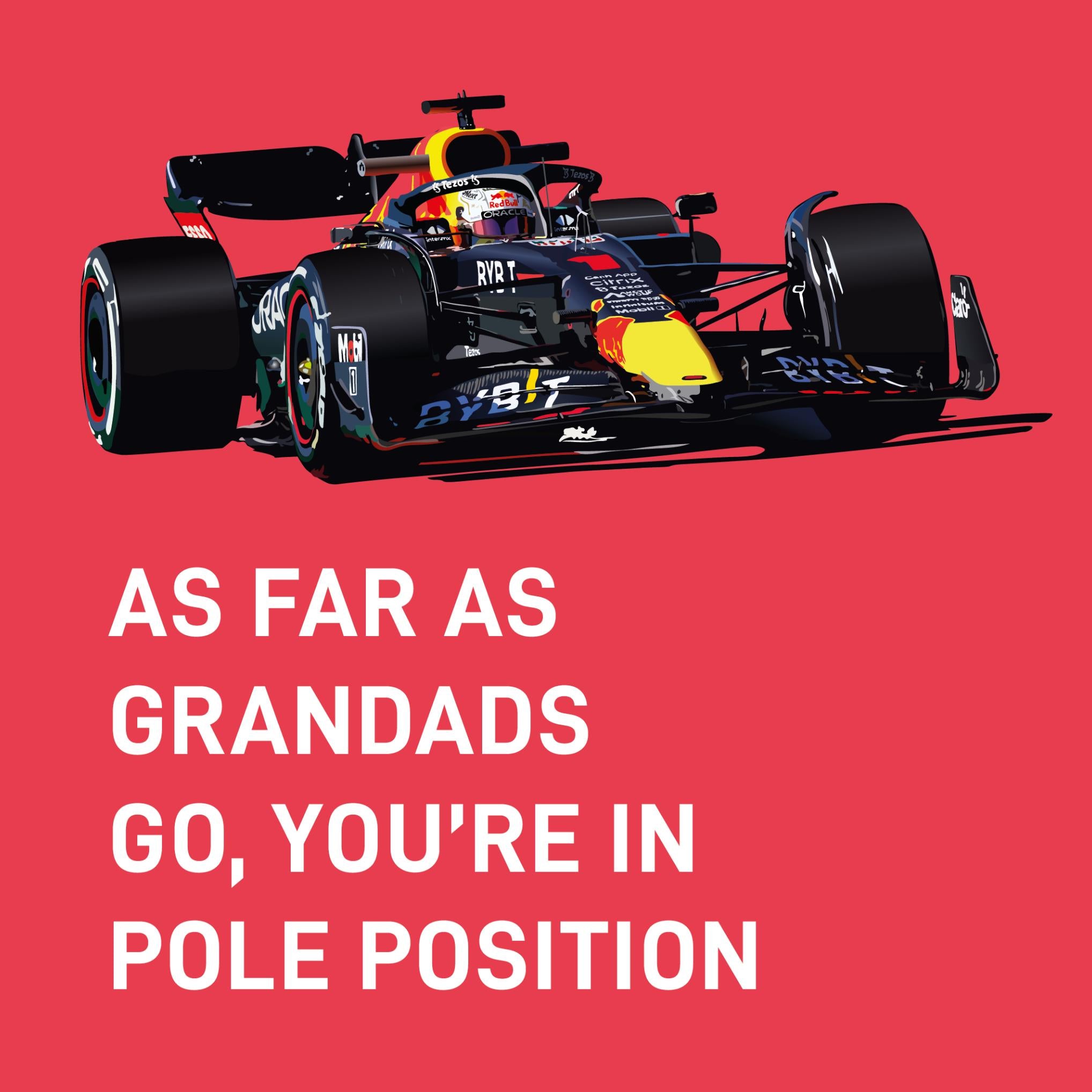 Formula 1 Max Verstappen Confetti-exploding Greetings Card – Boomf