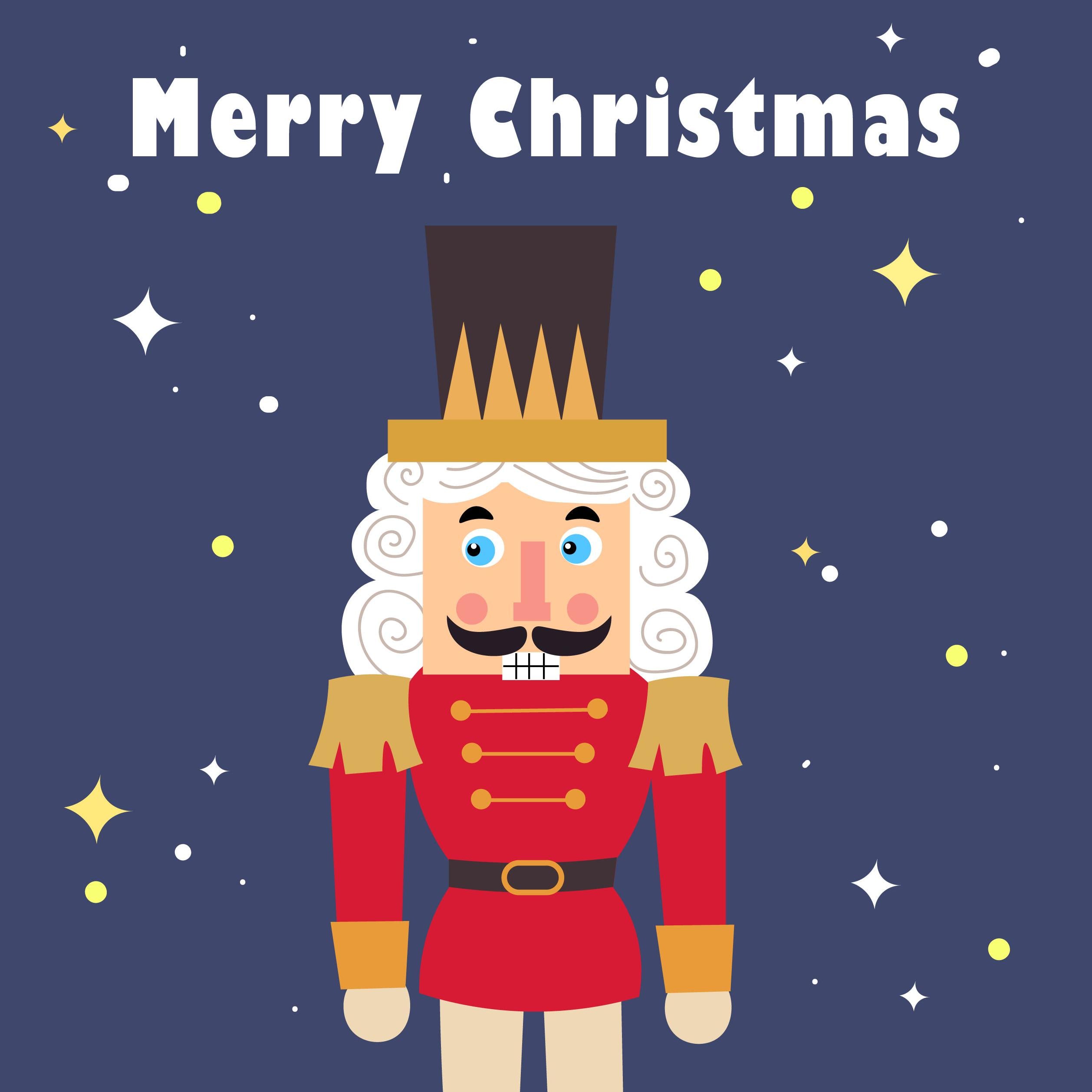 Happy Winter Nutcracker Confetti-exploding Greetings Card – Boomf