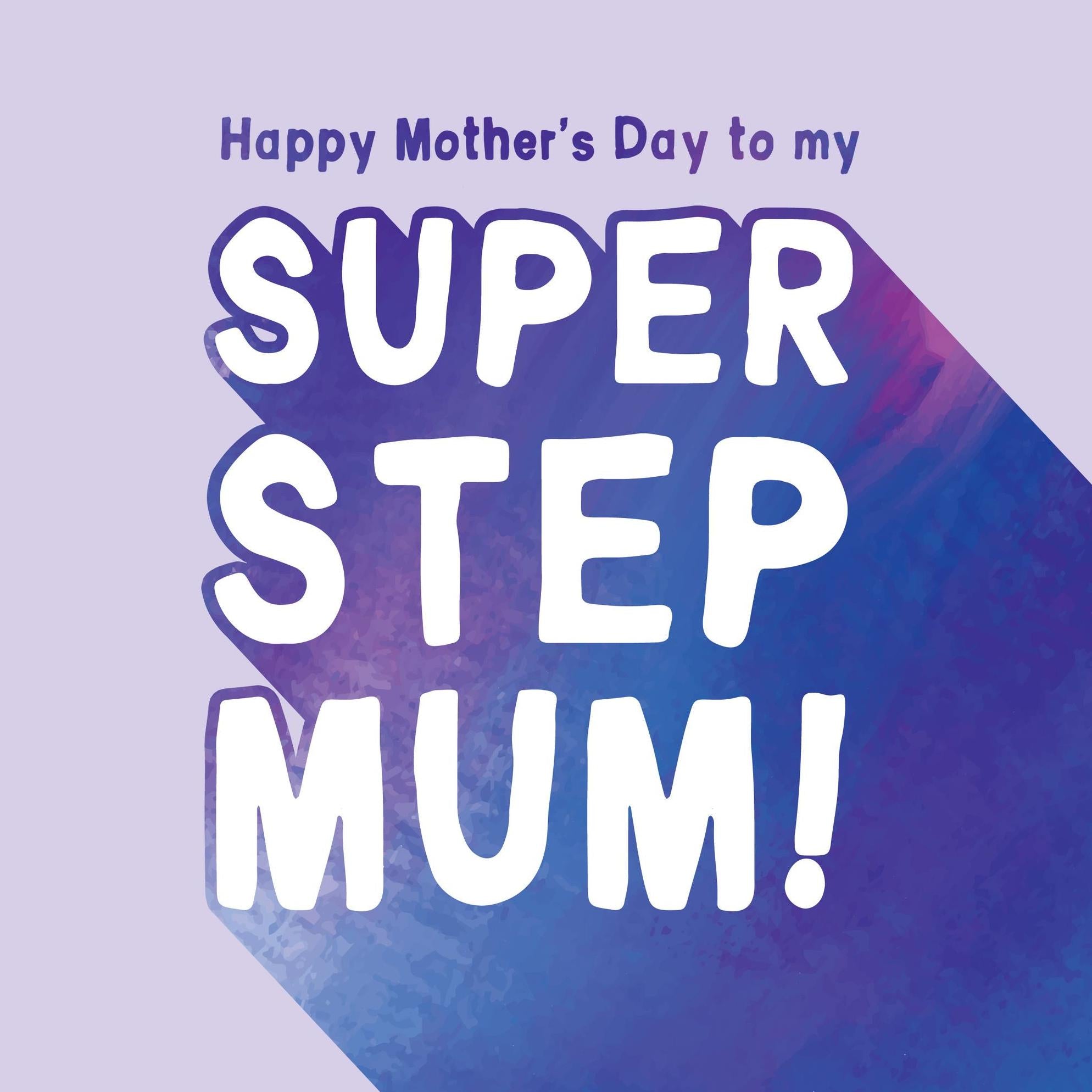 Super Step Mum Confetti-exploding Greetings Card – Boomf